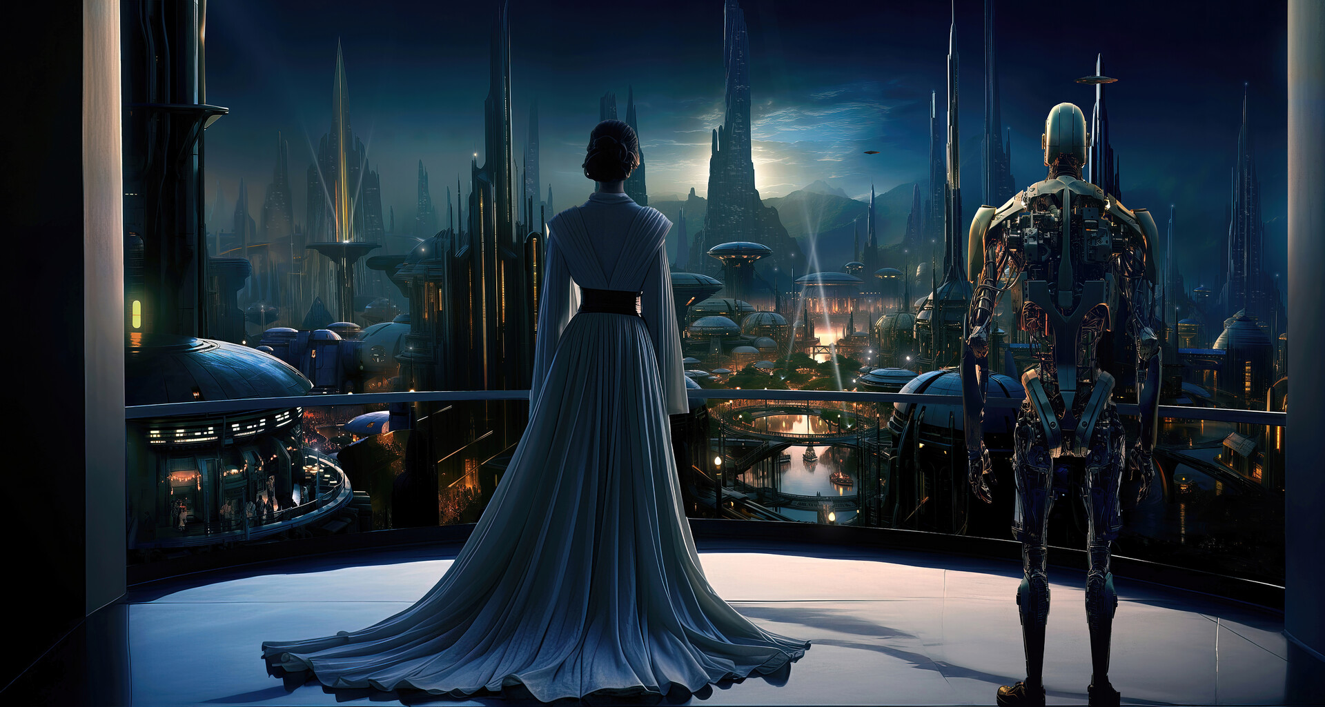 ArtStation - AI matte painting design