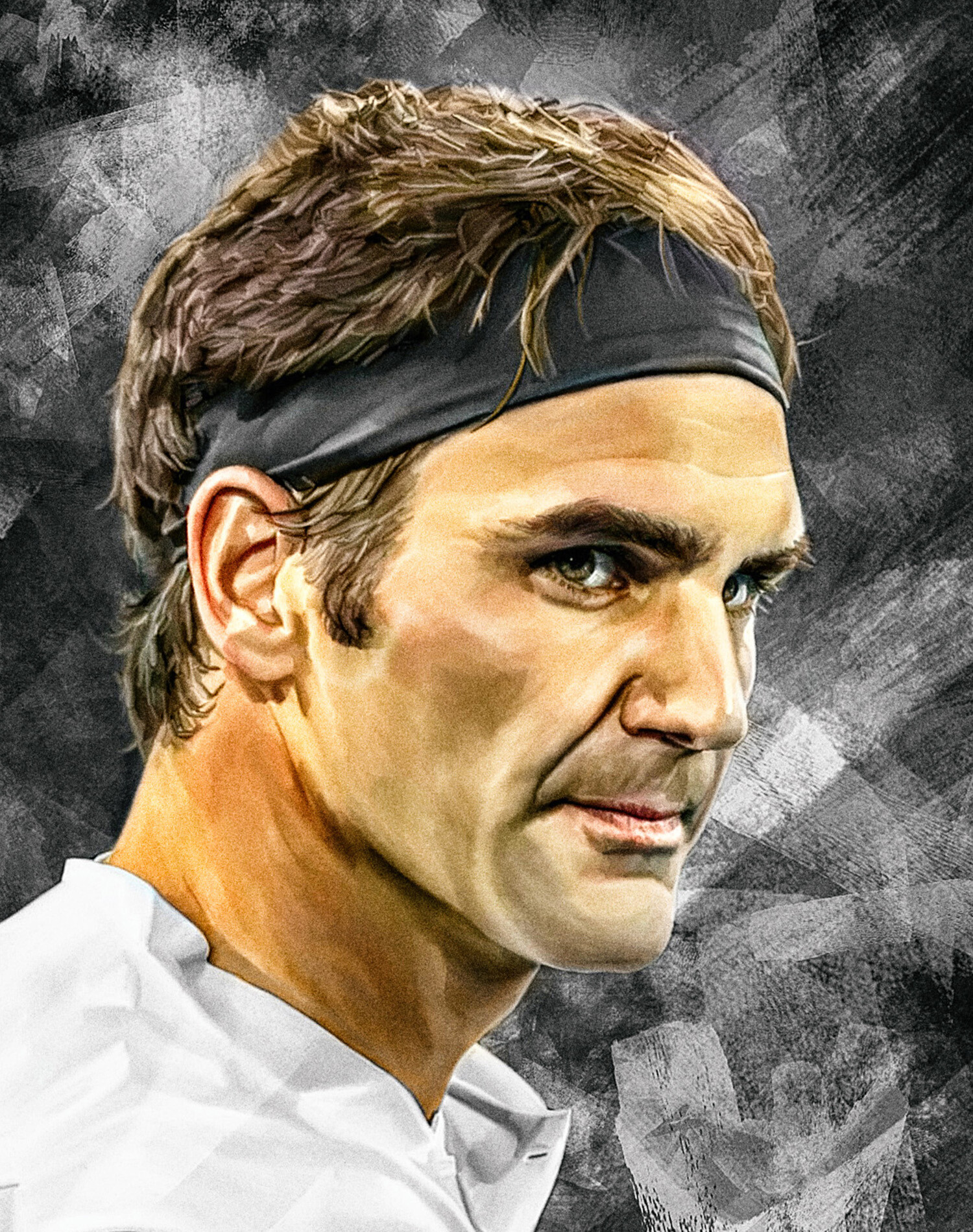 Sam Brannan - Roger Federer come on gesture. Australian open 2018 ...