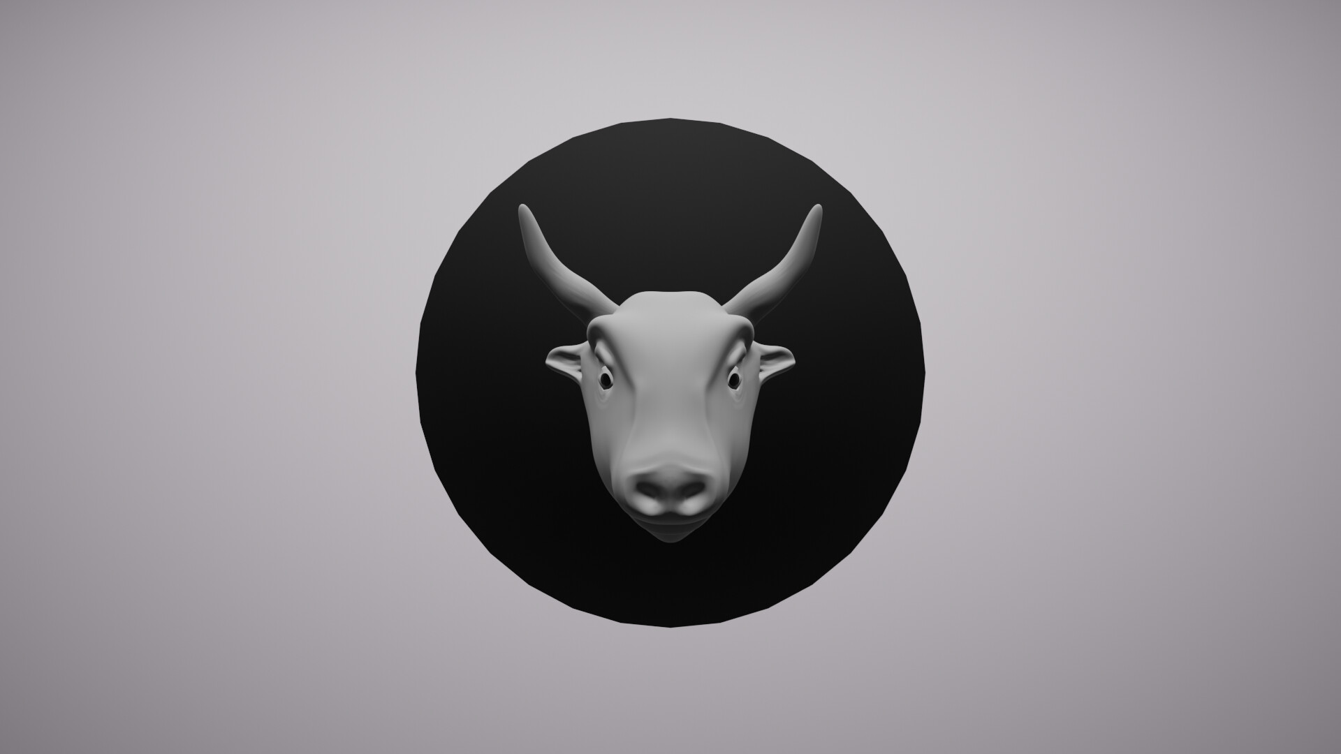 ArtStation - Bull Head 3D Model - Realistic and Detailed Sculpture