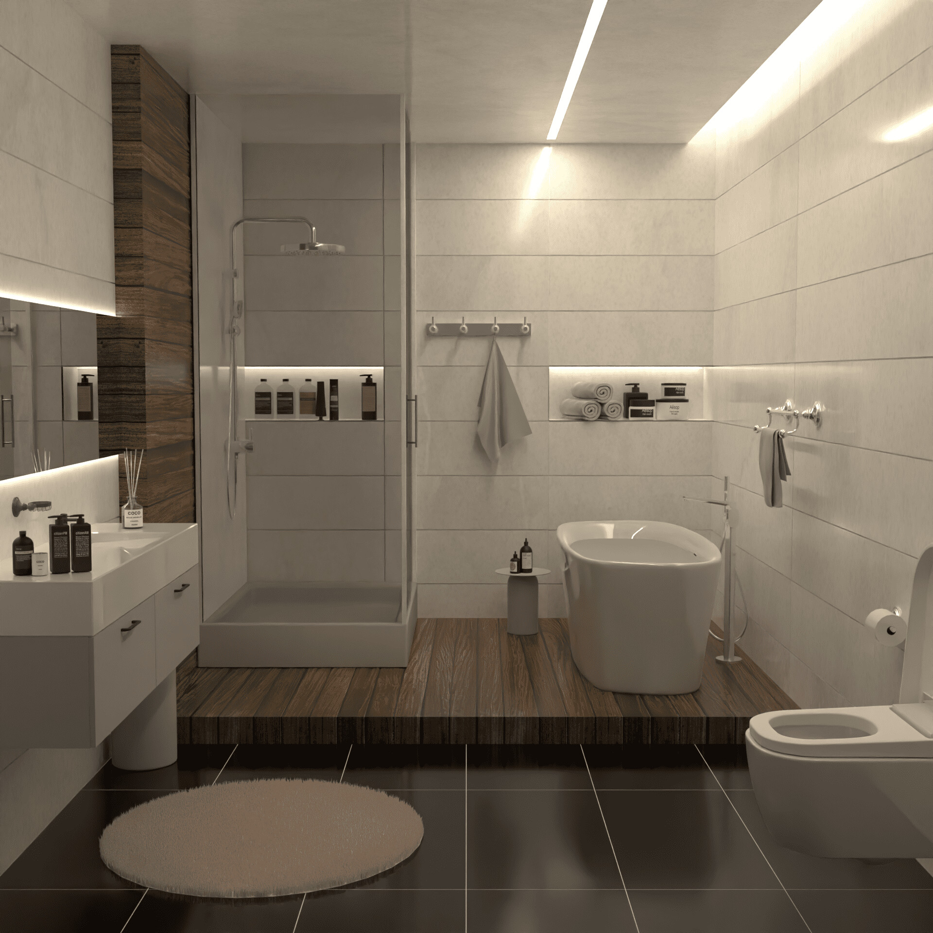 Phil Draws Everything Bathroom