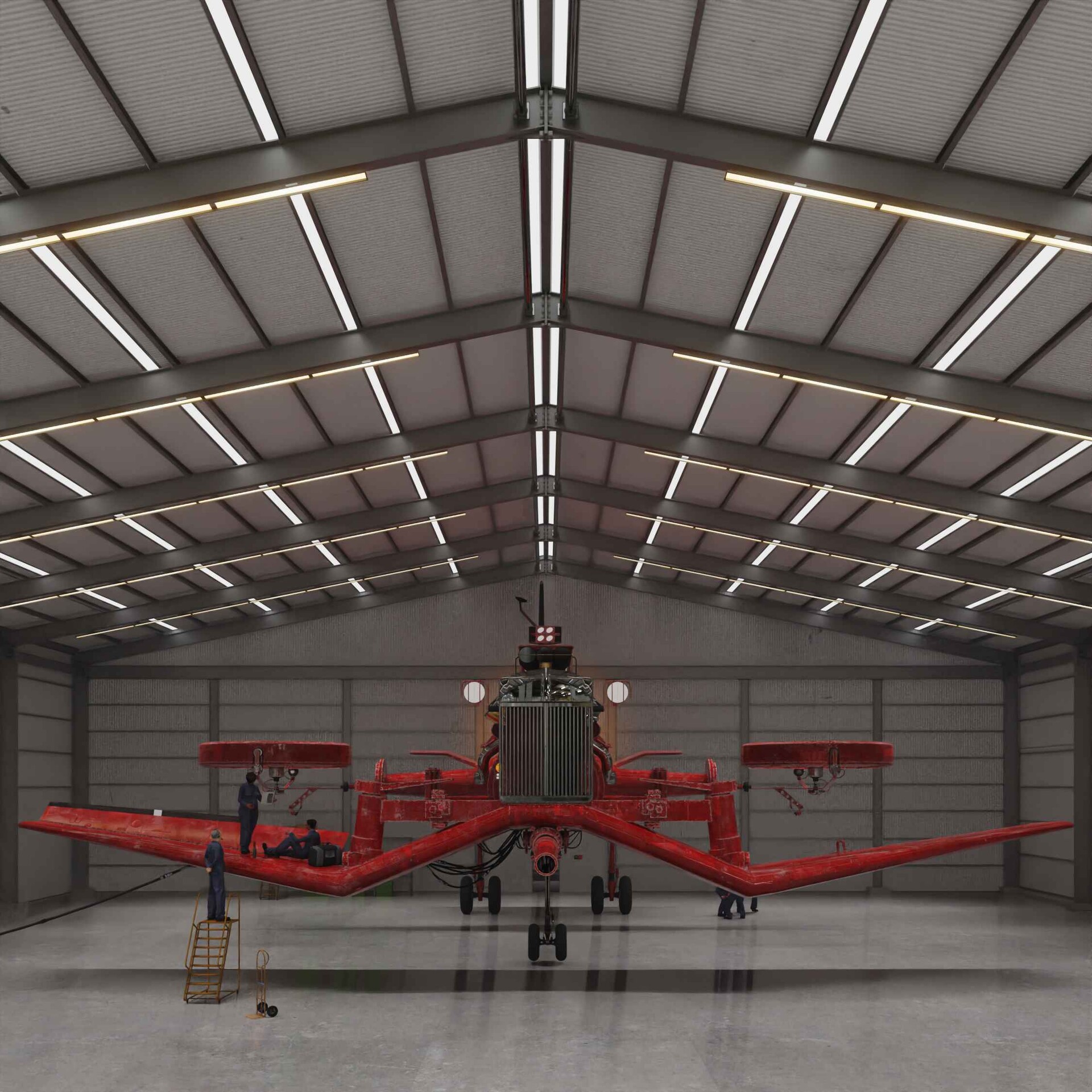 Lincoln Antonio - R-2088R "Phoenix Revive" Military Prototype Plane