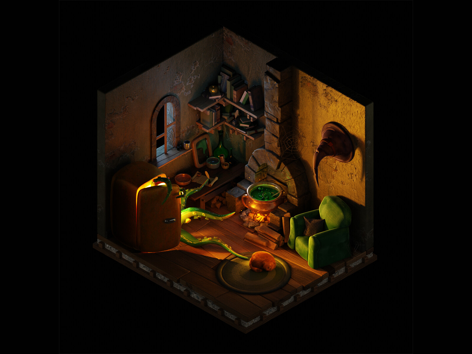 ArtStation - Witch's Lair