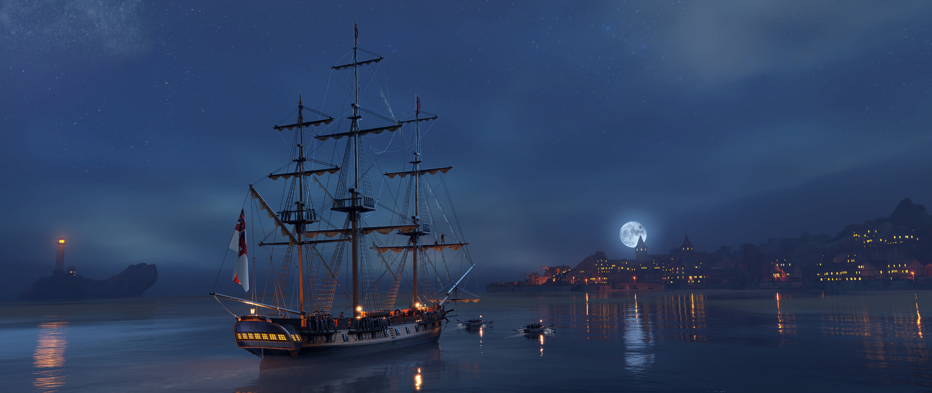 ArtStation - HMS "Surprise"