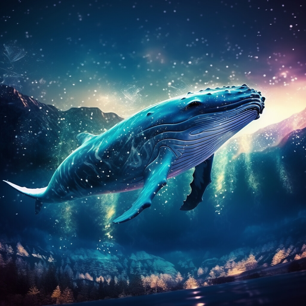 ArtStation - Whale Constellations: Celestial Seascape
