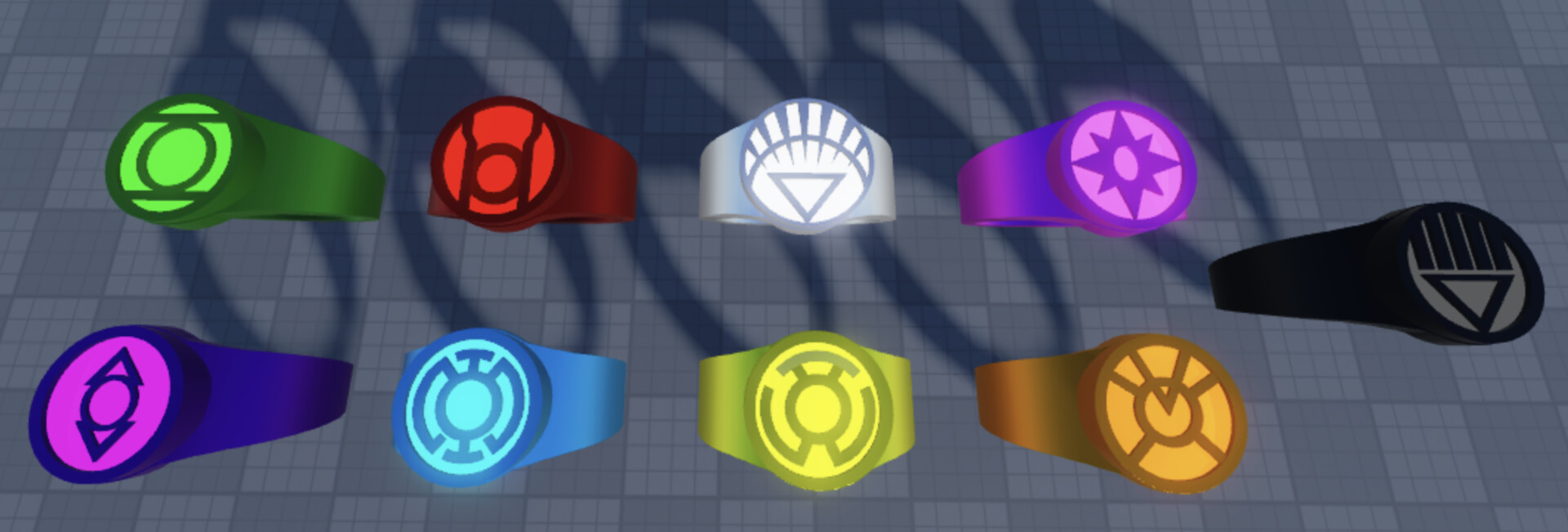 ArtStation - lantern rings