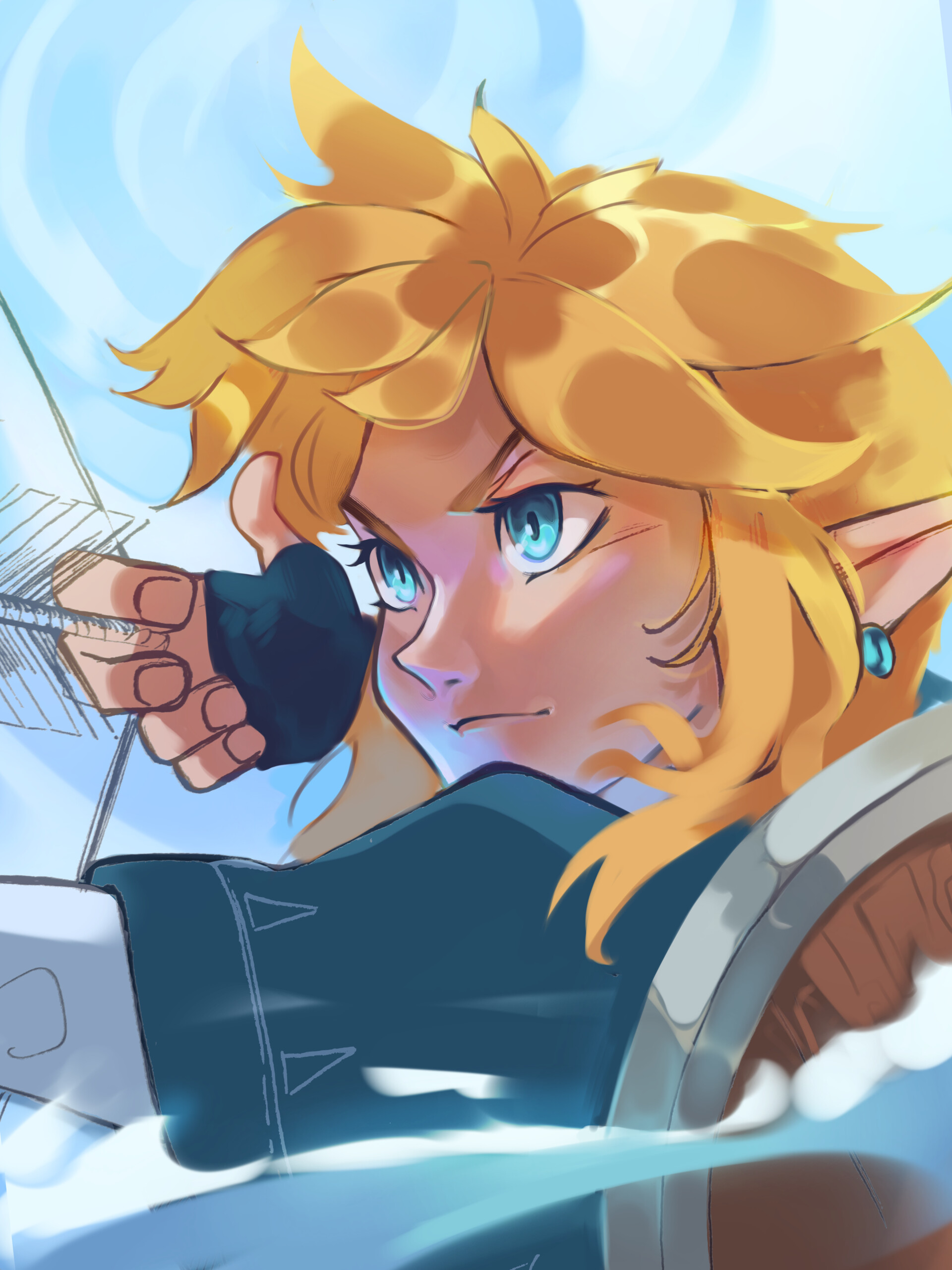 ArtStation - Link | Breath of the Wild - Fanart