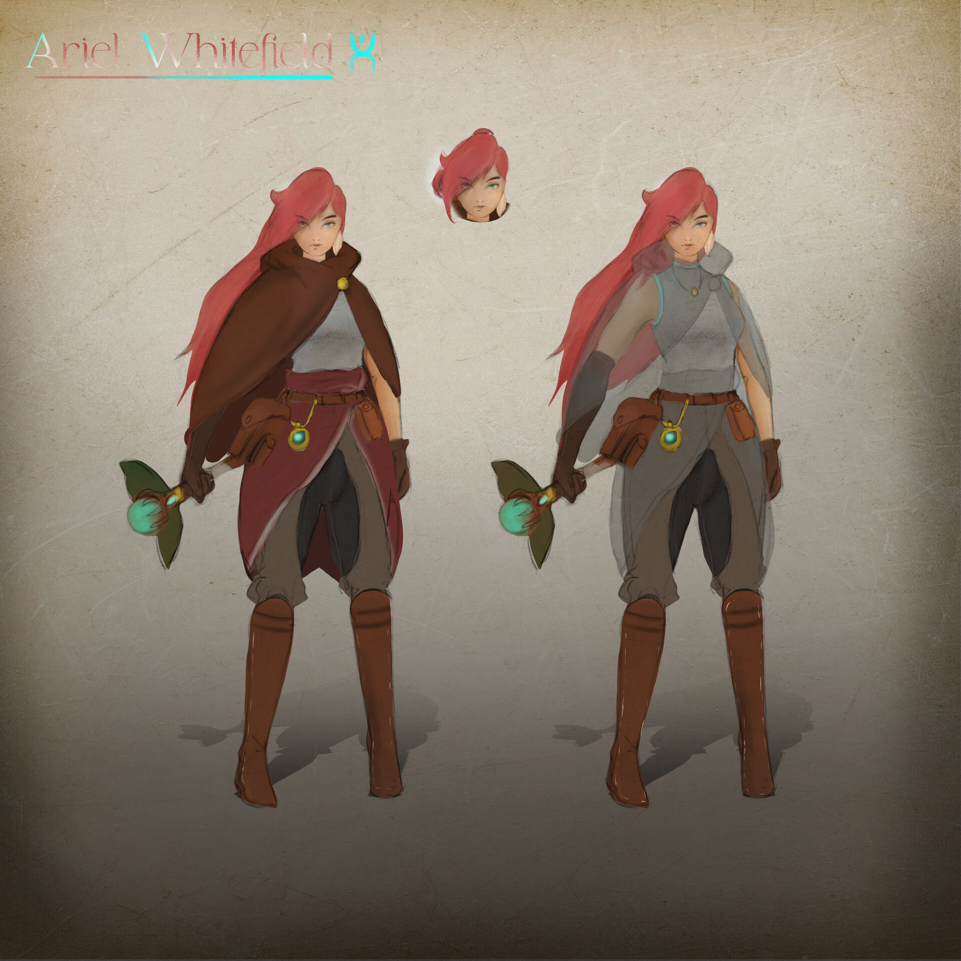 ArtStation - Ariel - Redesign