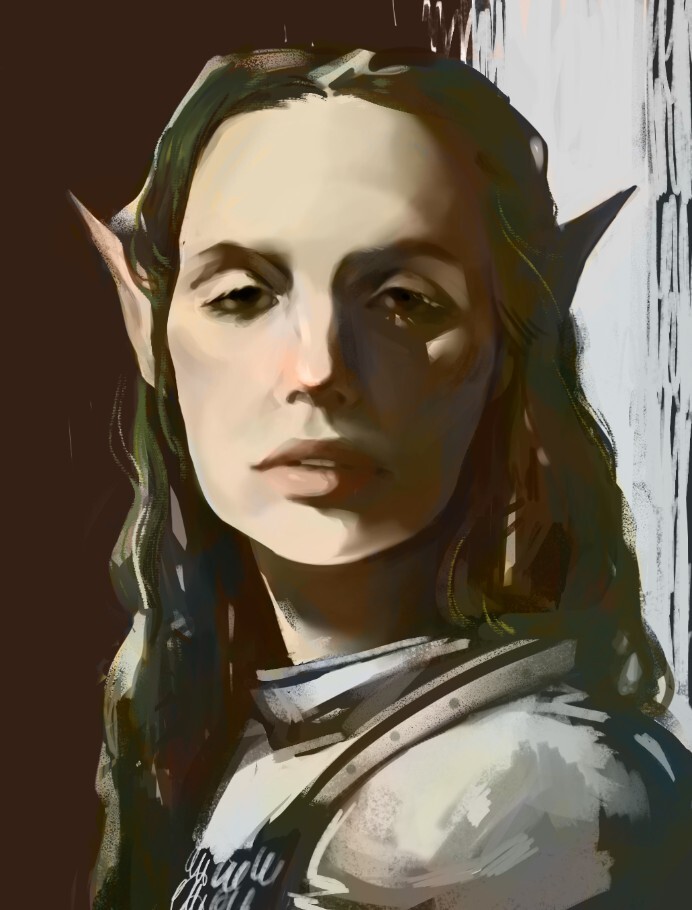 ArtStation - elf warrior