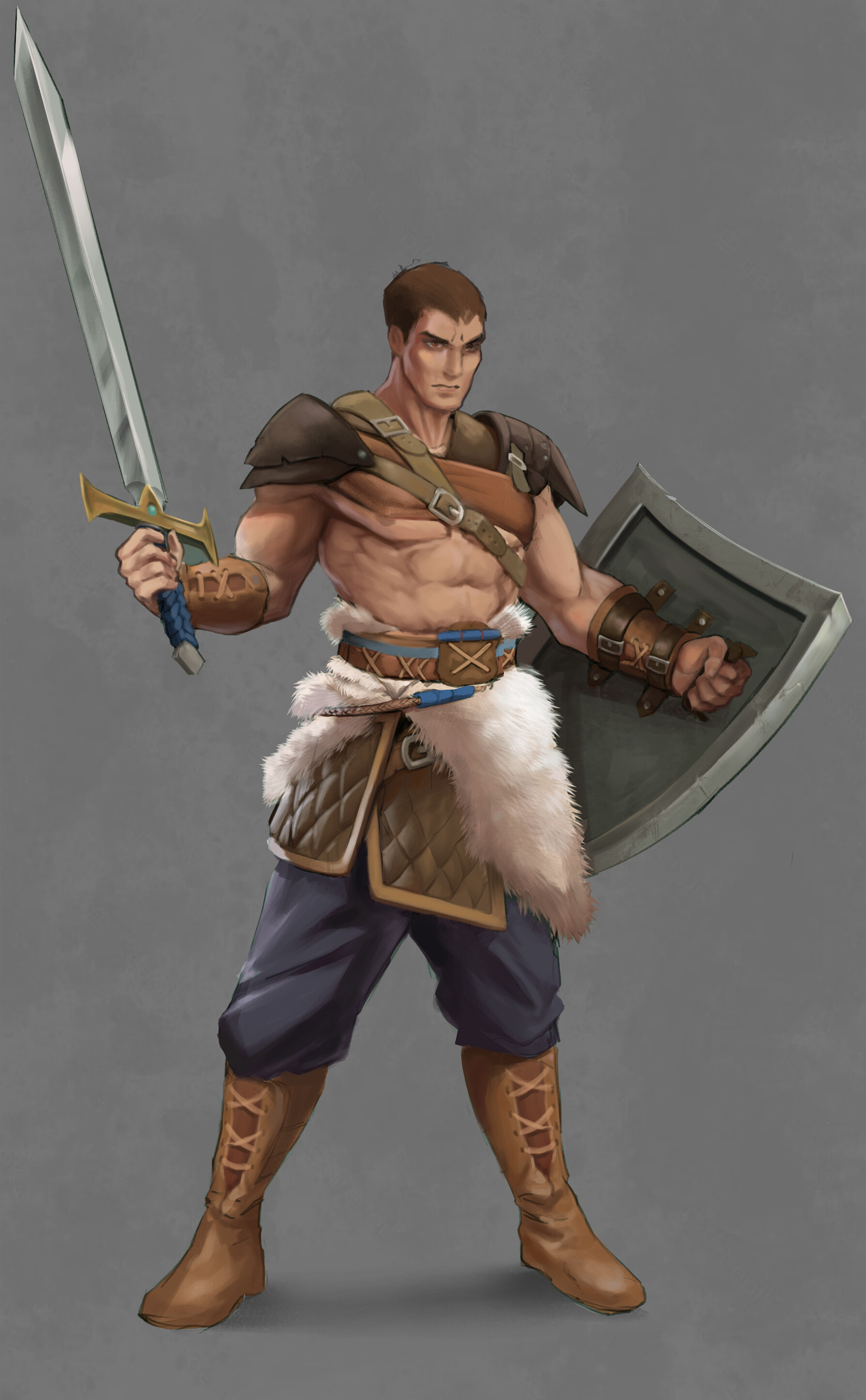 ArtStation - Warrior Character Concept