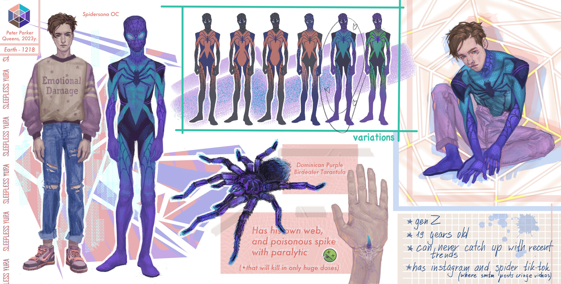 ArtStation - Spiderverse, my version of Peter P.