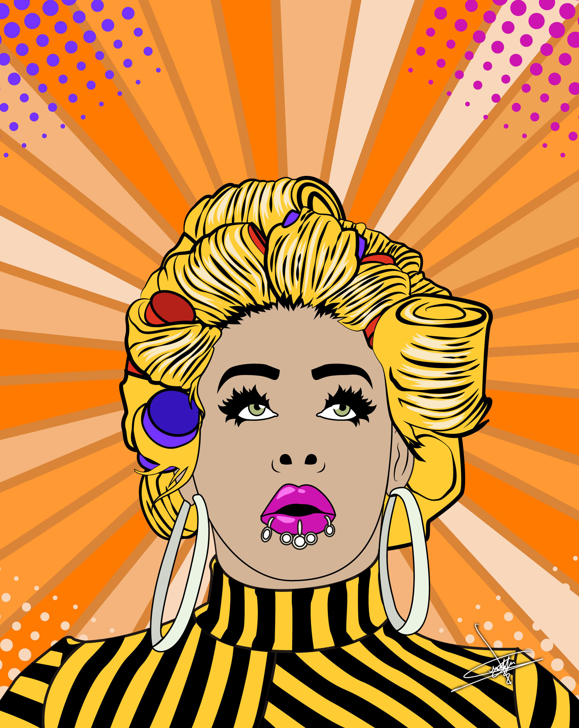 ArtStation - Pop Art Gloria Groove