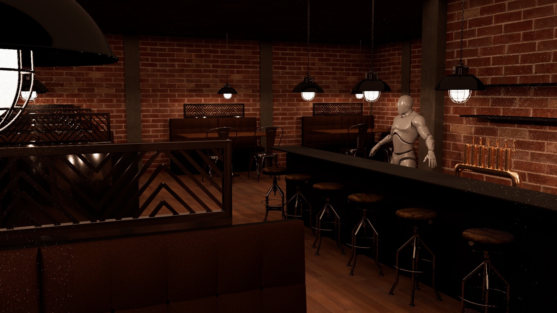 ArtStation - Just another Bar set up in Maya