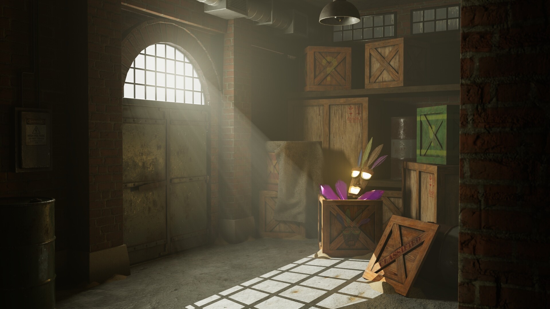 ArtStation - Aku Aku Reawakened - Final Image Training - Diploma of ...