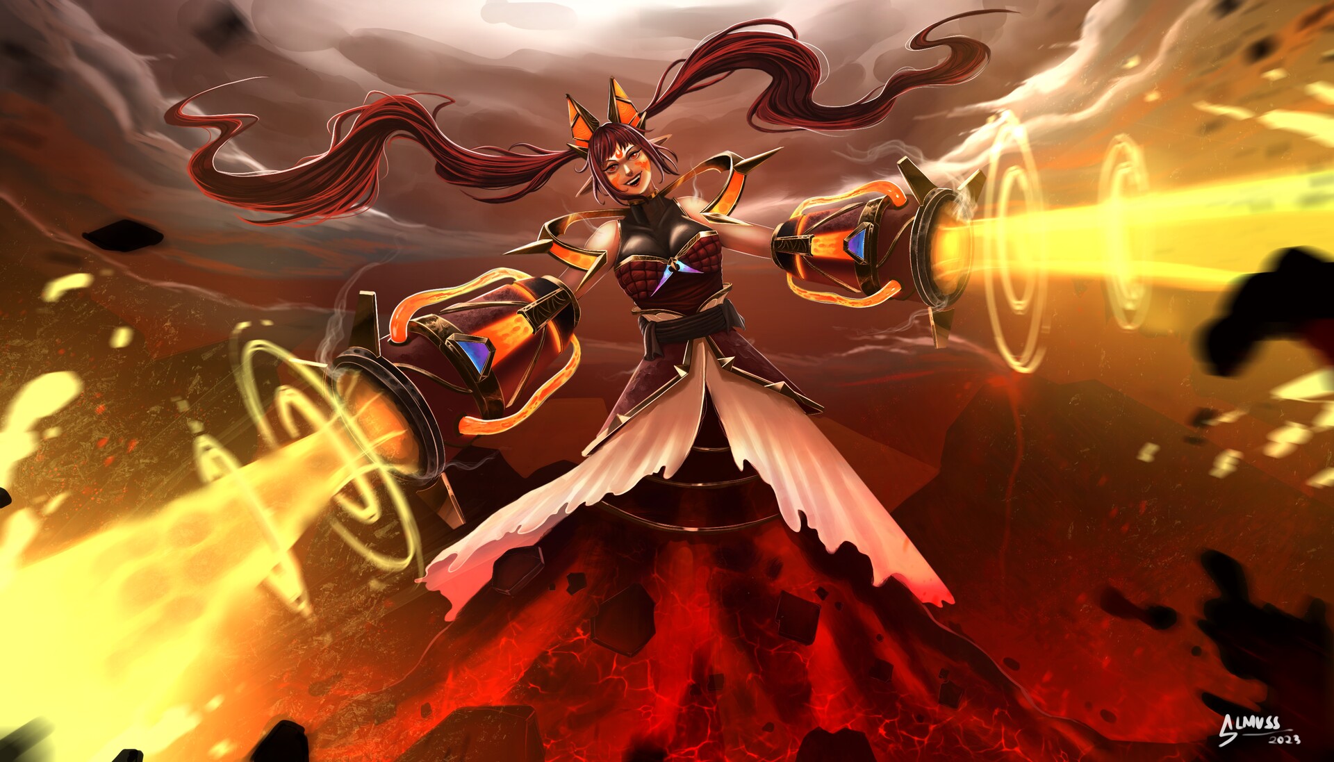 ArtStation - MAGMA QUEEN