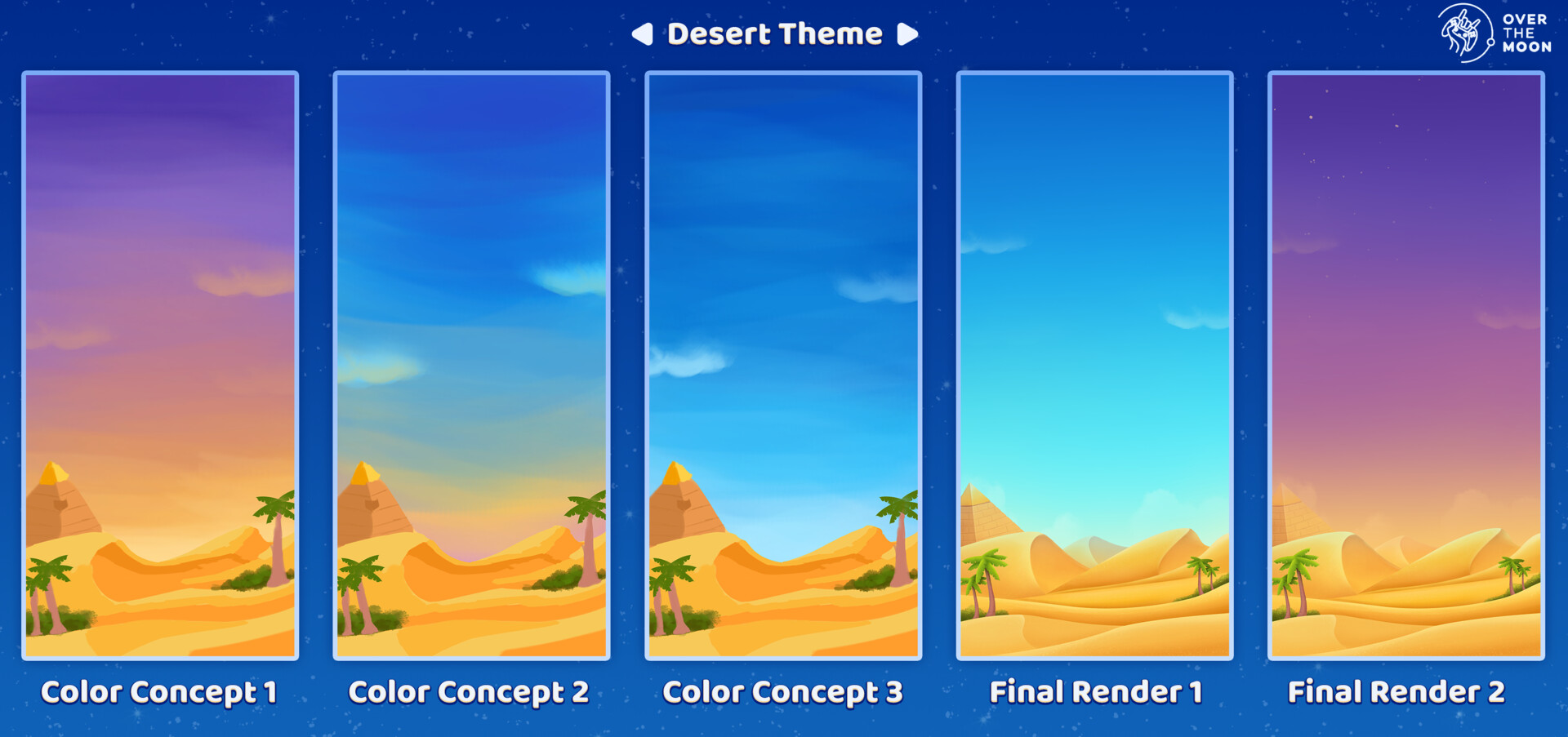 ArtStation - Desert Theme Background