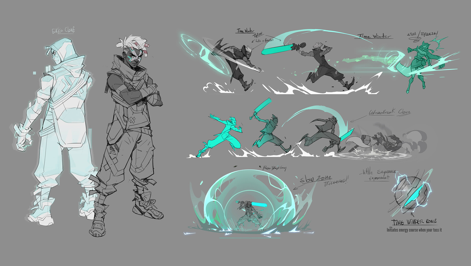 Hicham Habchi - Ekko Character Concept & Art Direction - 2XKO Project L