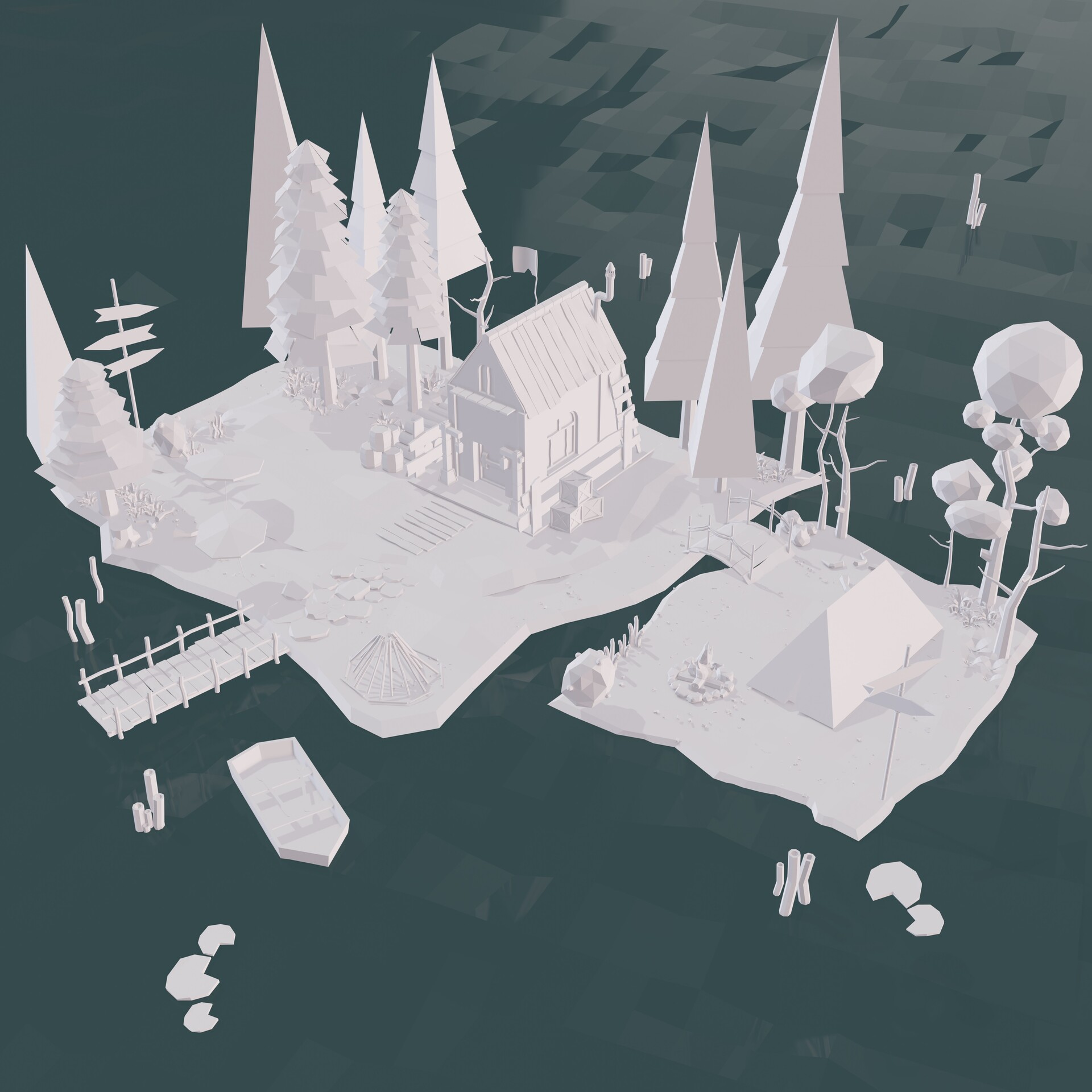 safa - 60+ low poly models pack