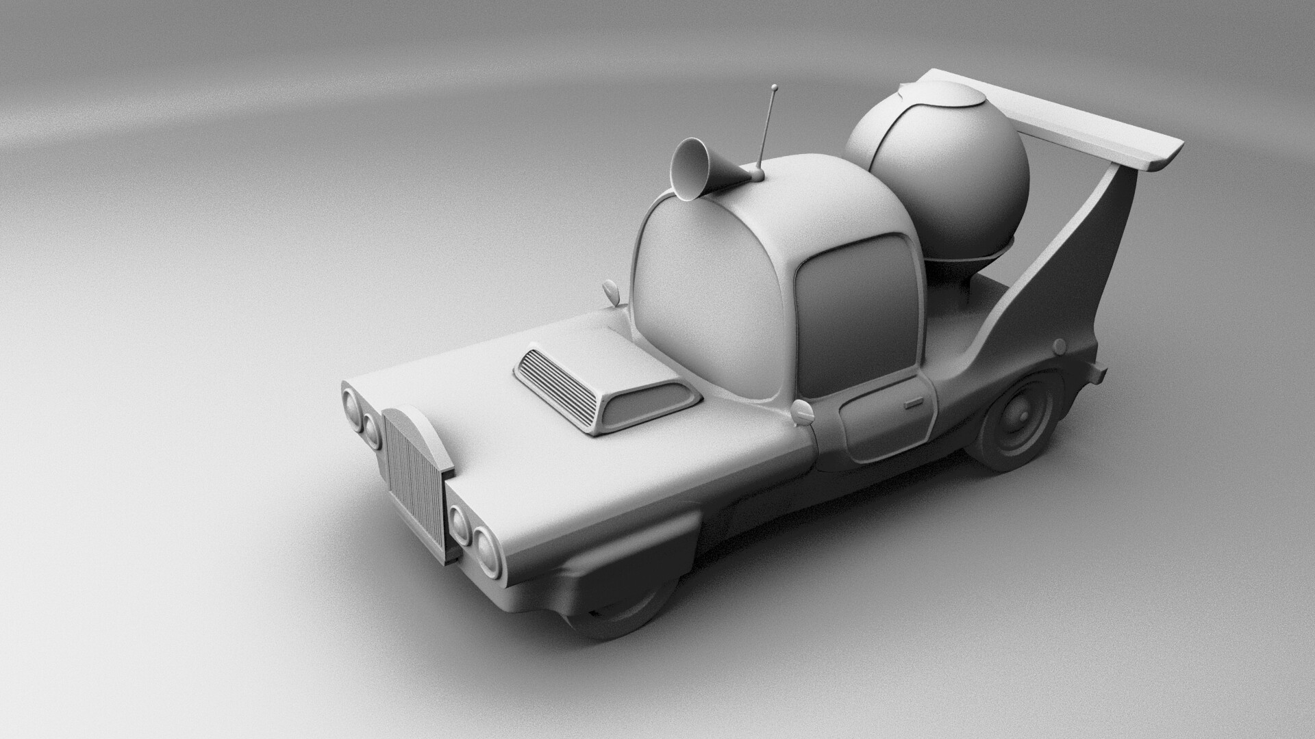 ArtStation - A Toy Car [Maya]