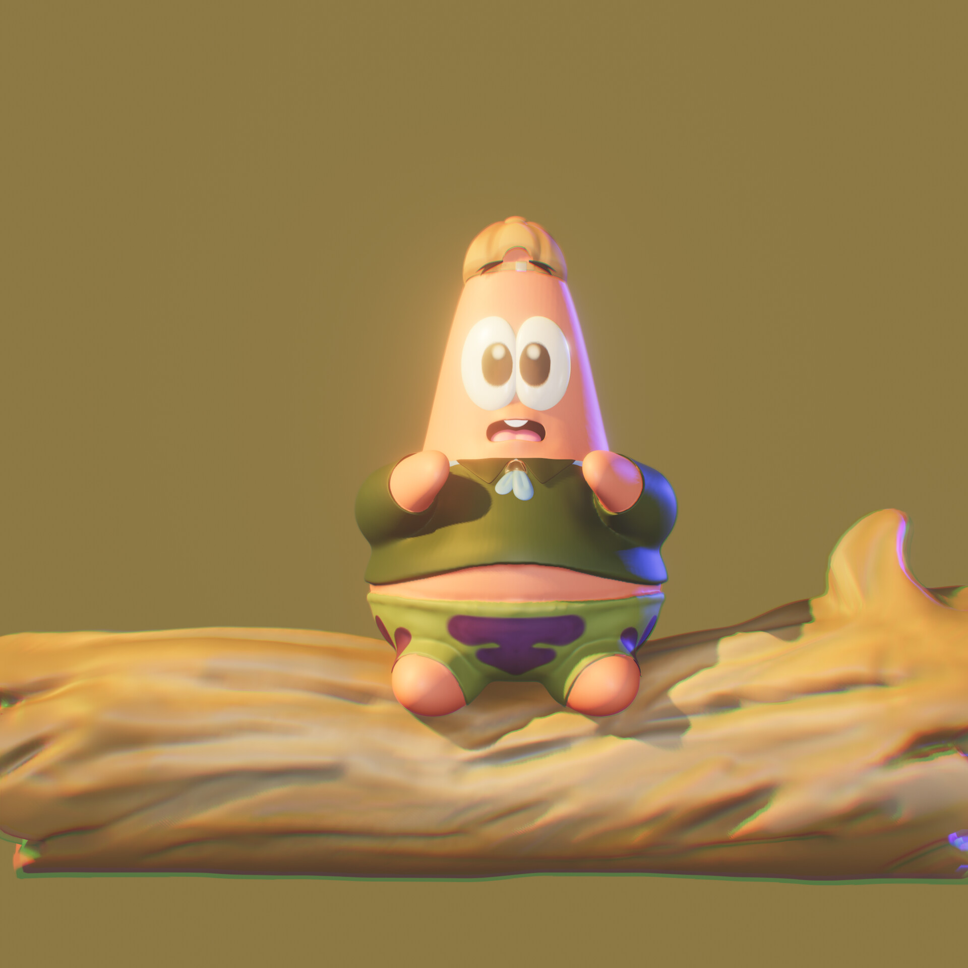 Patrick Star A Brown