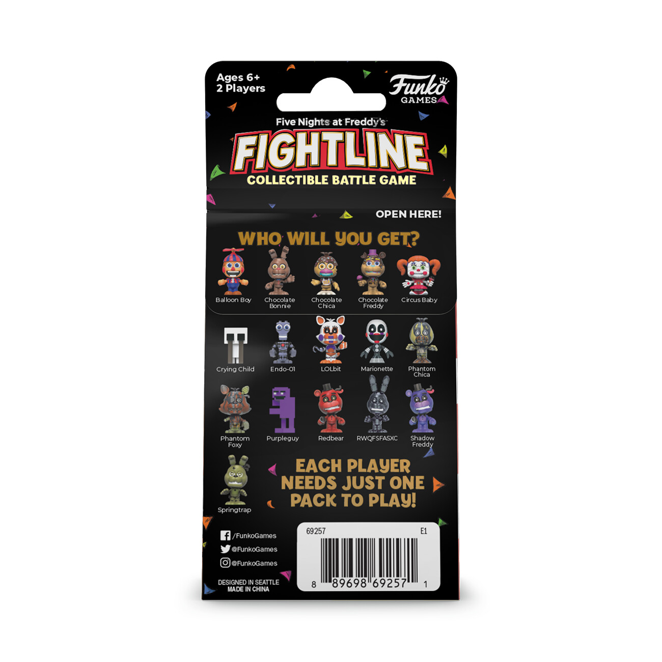 Kat Hoppe - Five Nights at Freddy's: FightLine Collectible Game Figures