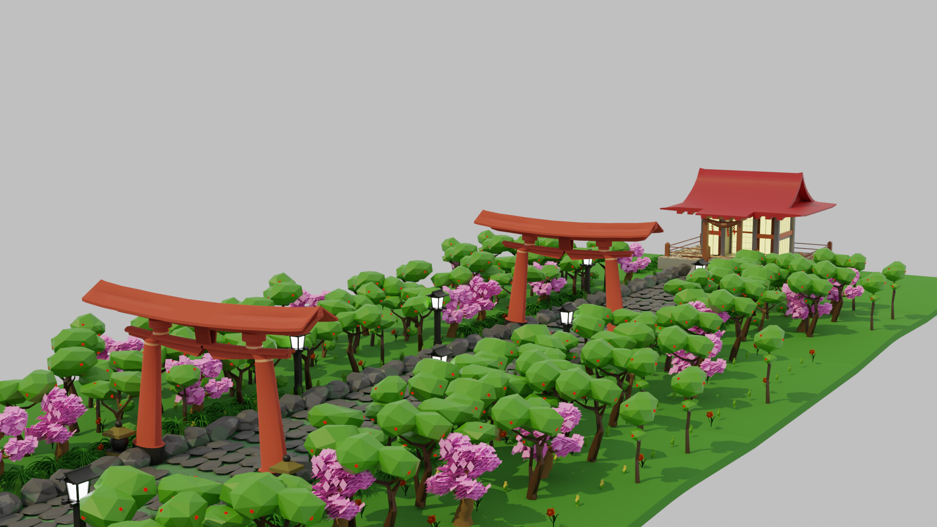 ArtStation - Japan Environment for game