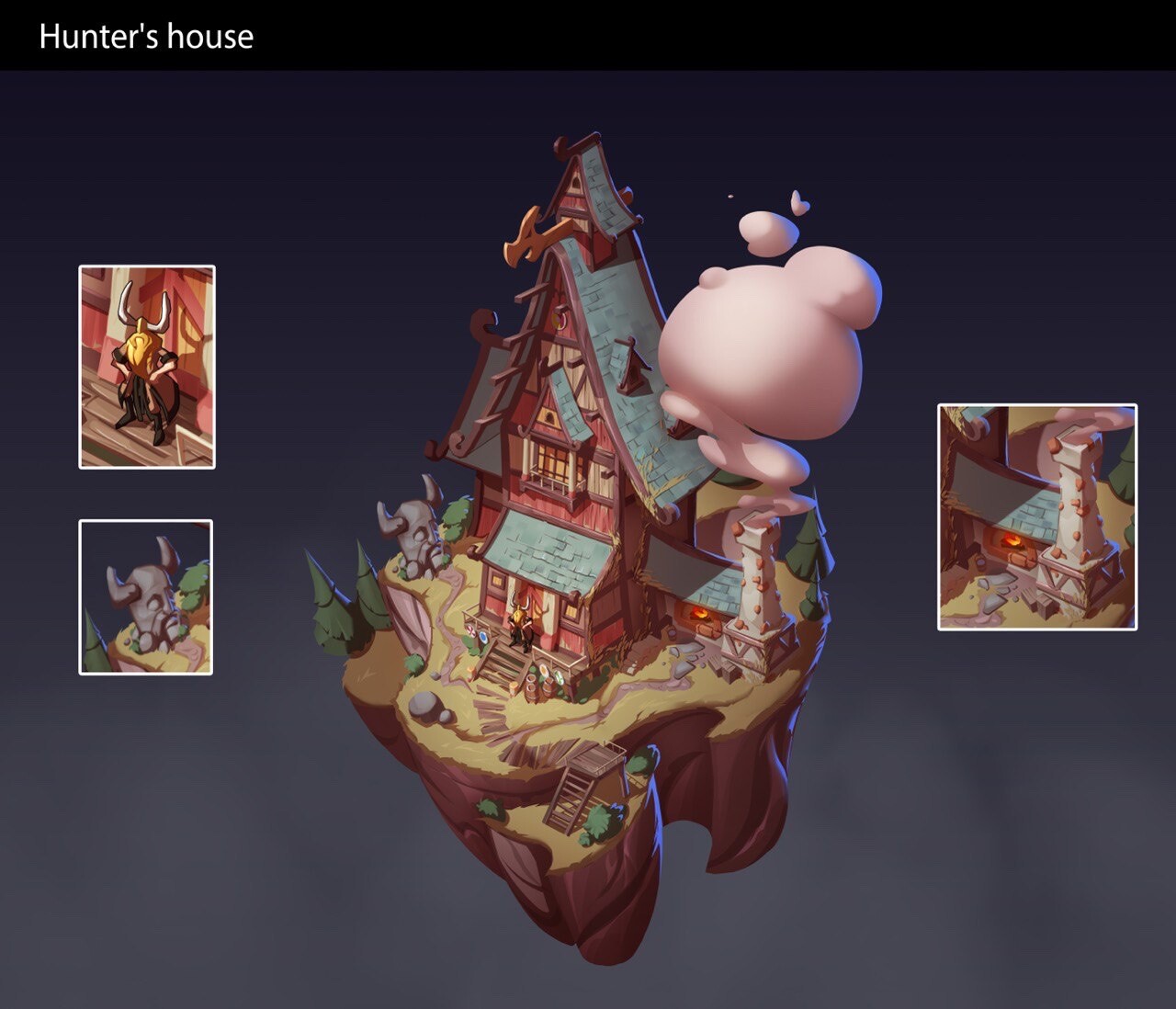 ArtStation - Hunter’s house