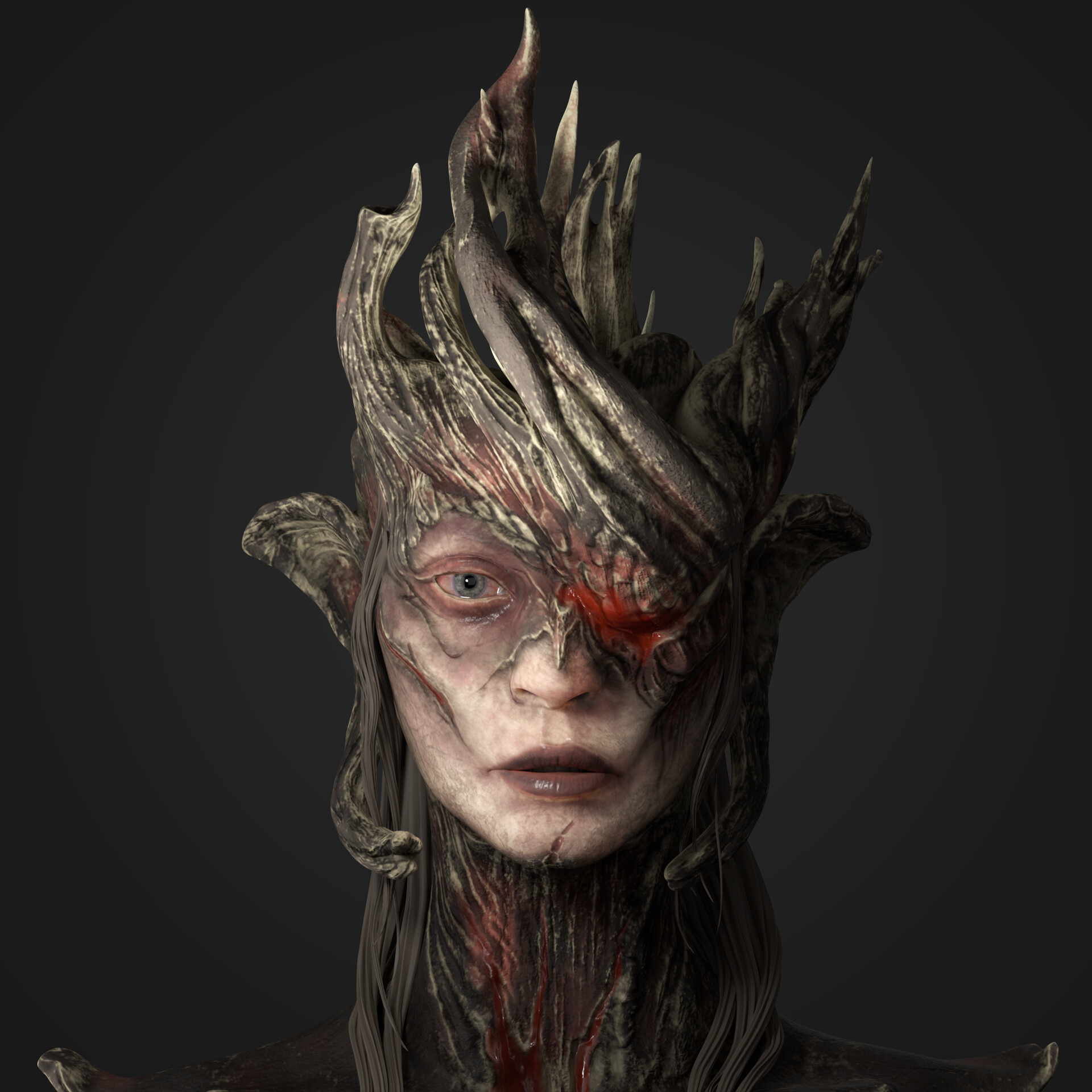 ArtStation - Dryad (Texture only artwork)