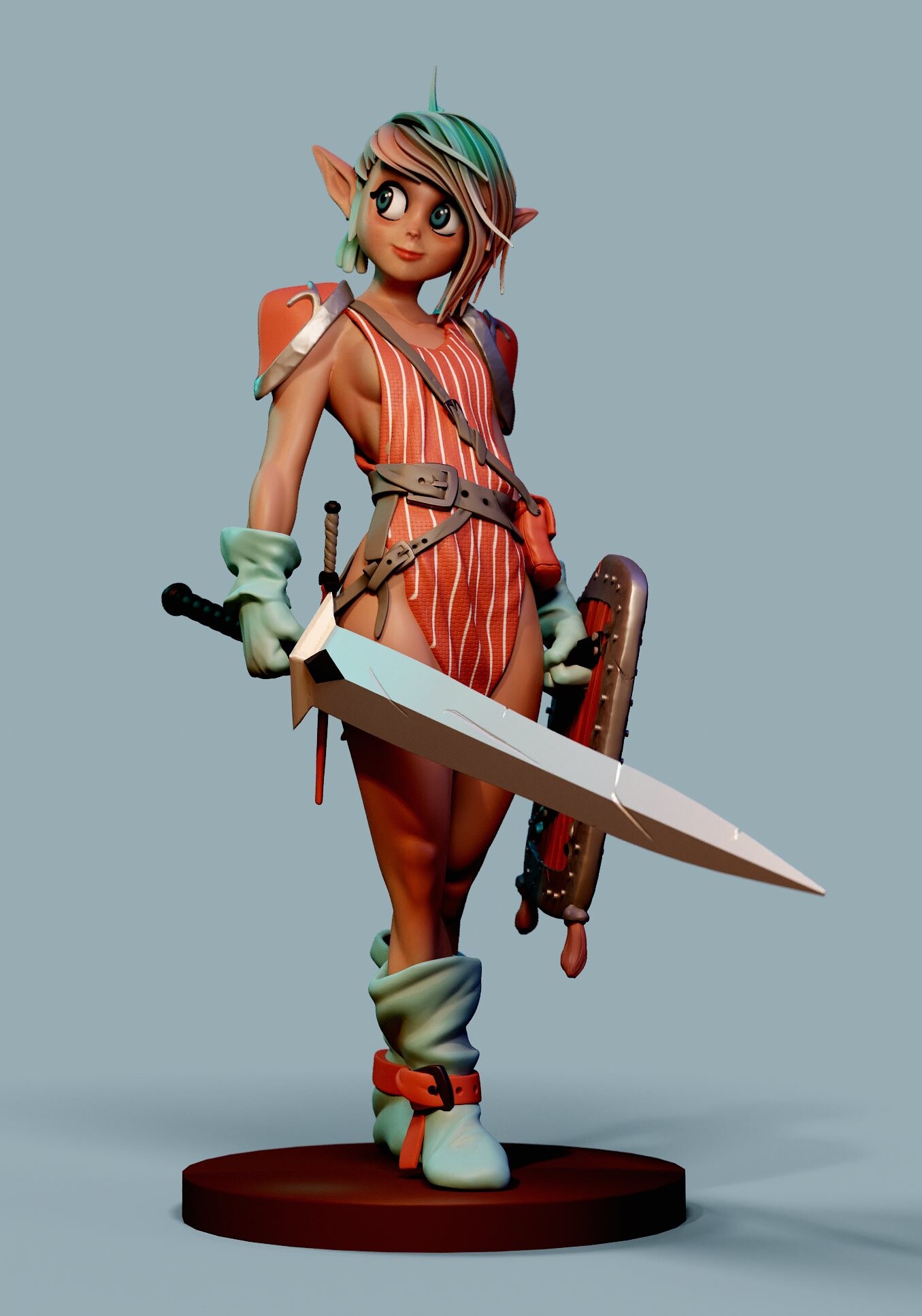 ArtStation - Elf warrior