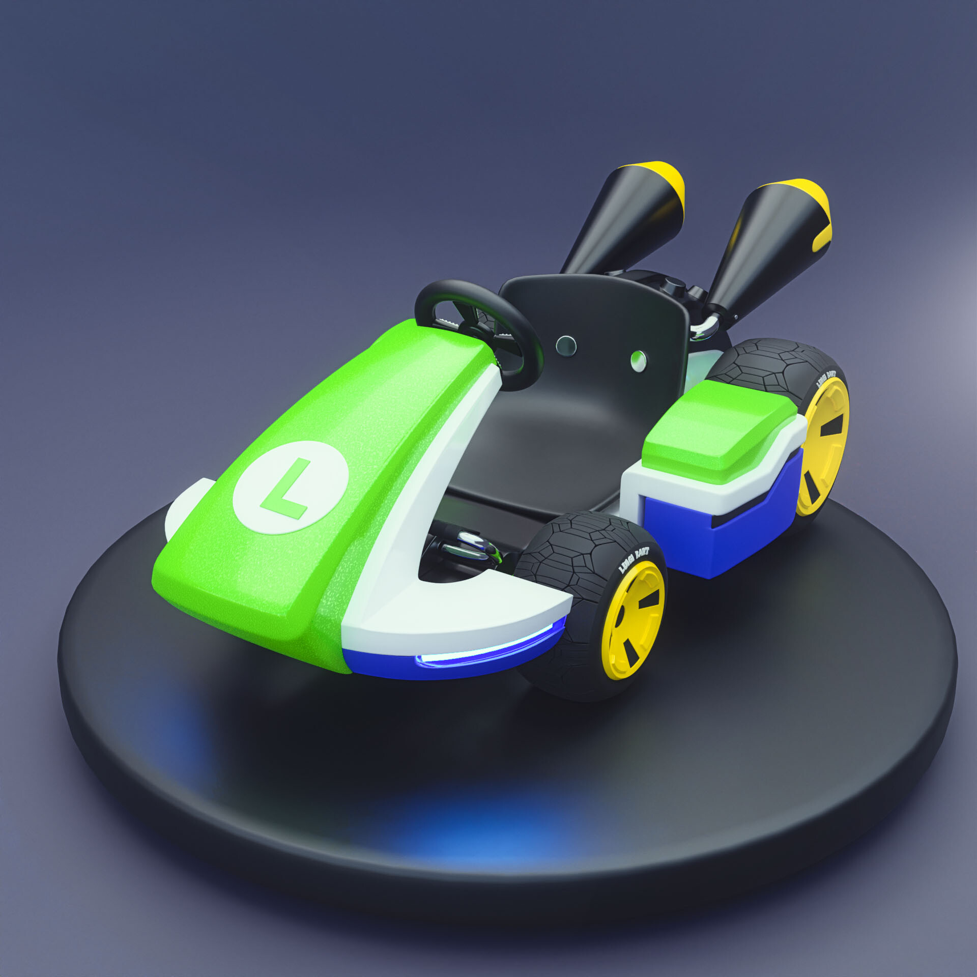 ArtStation - LUIGI KART