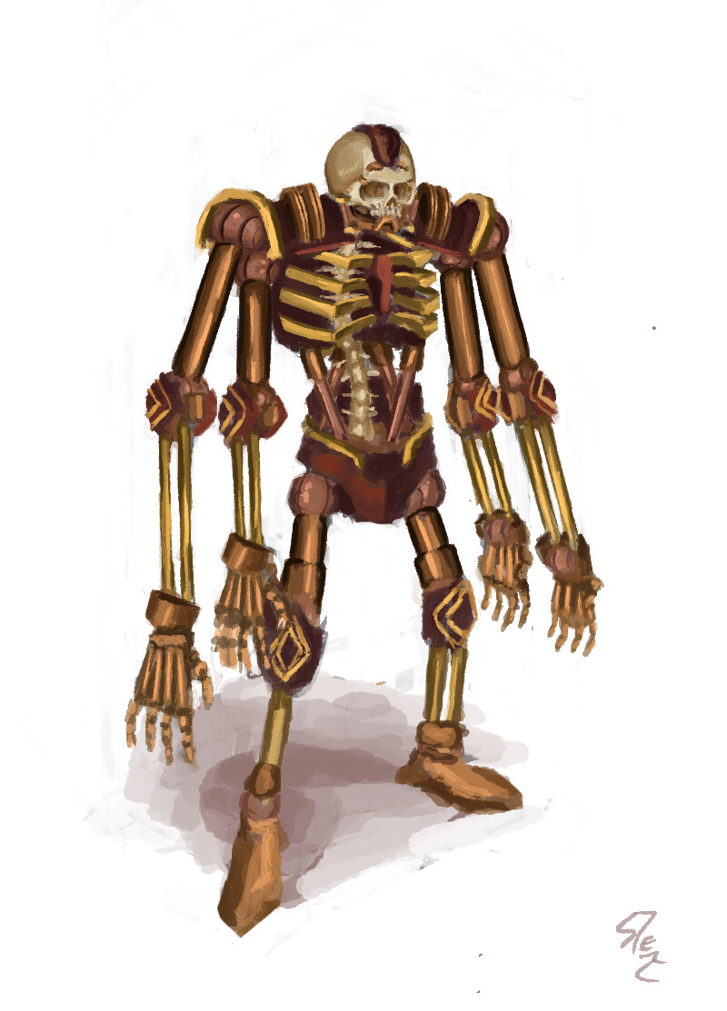 ArtStation - Tier 2 Enemy Concept Sketch for ANIMIST