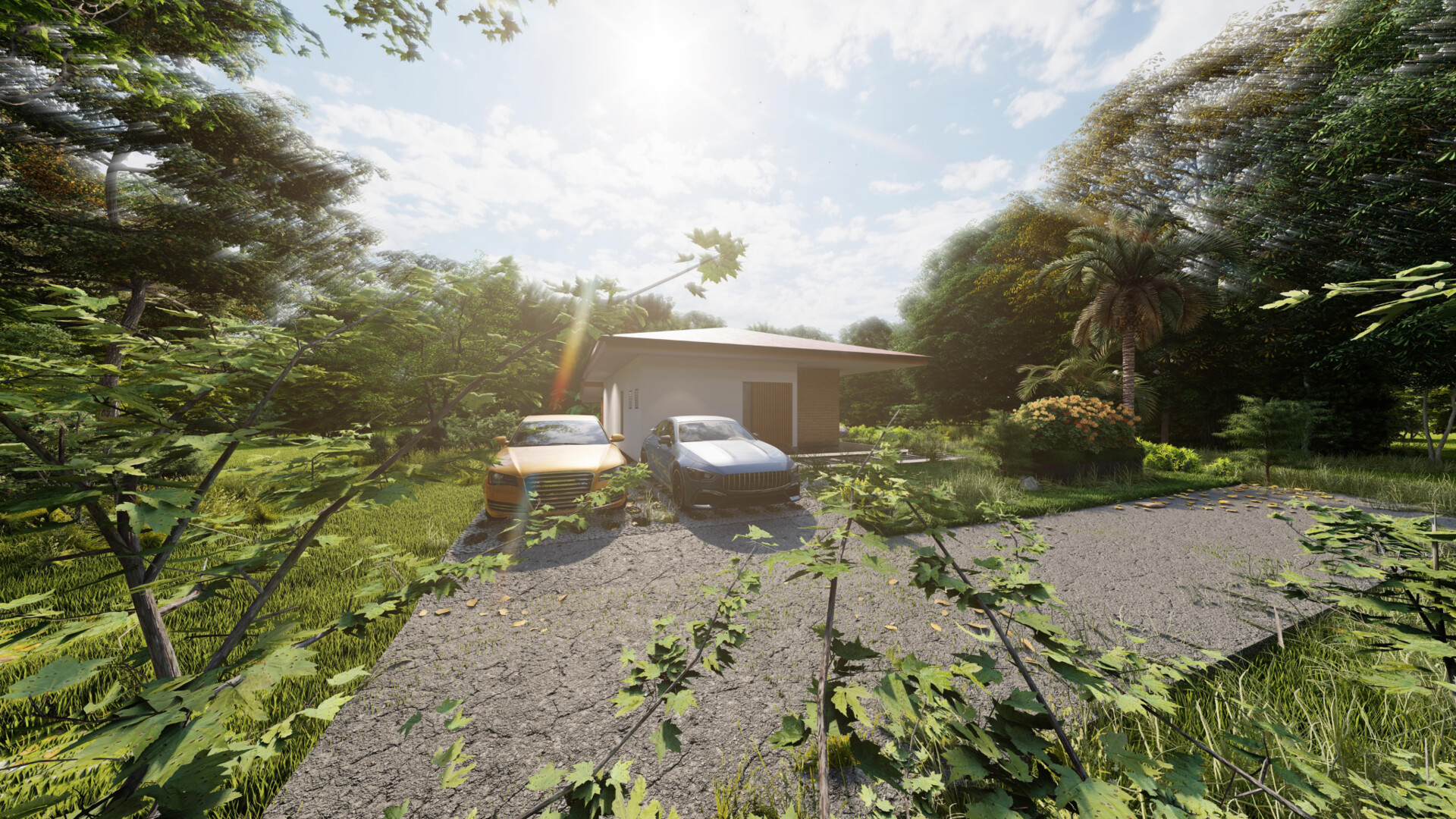 ArtStation - 3 Bedroom house 2 !! Architectural Visualization Lumion ...