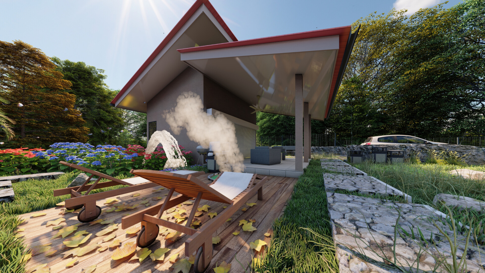 ZERCESTUDIO - 2 Bedroom house !! Architectural Visualization Lumion ...