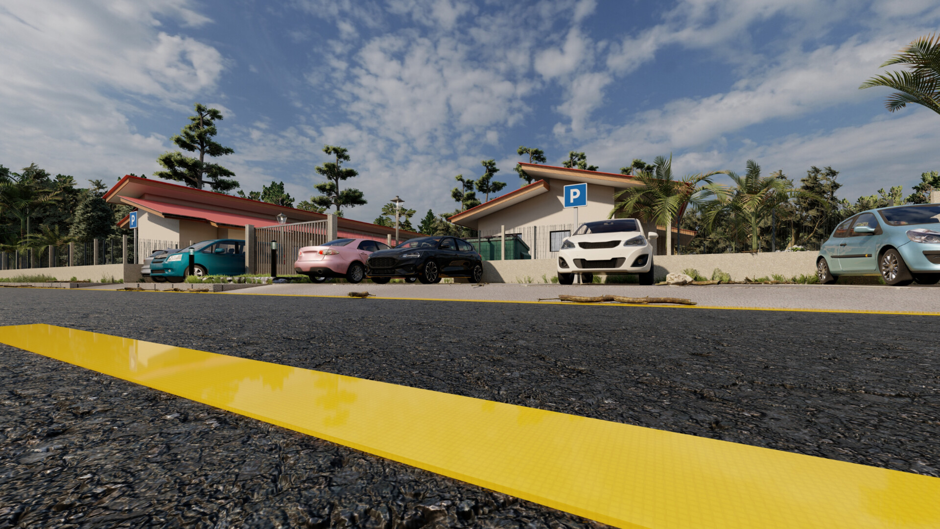 ZERCESTUDIO - Residencial 3 bedroom hose !! Architectural Visualization ...