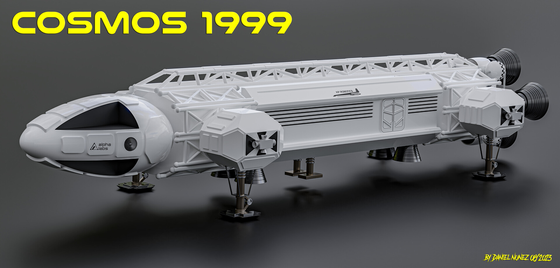 ArtStation - Eagle from Cosmos 1999