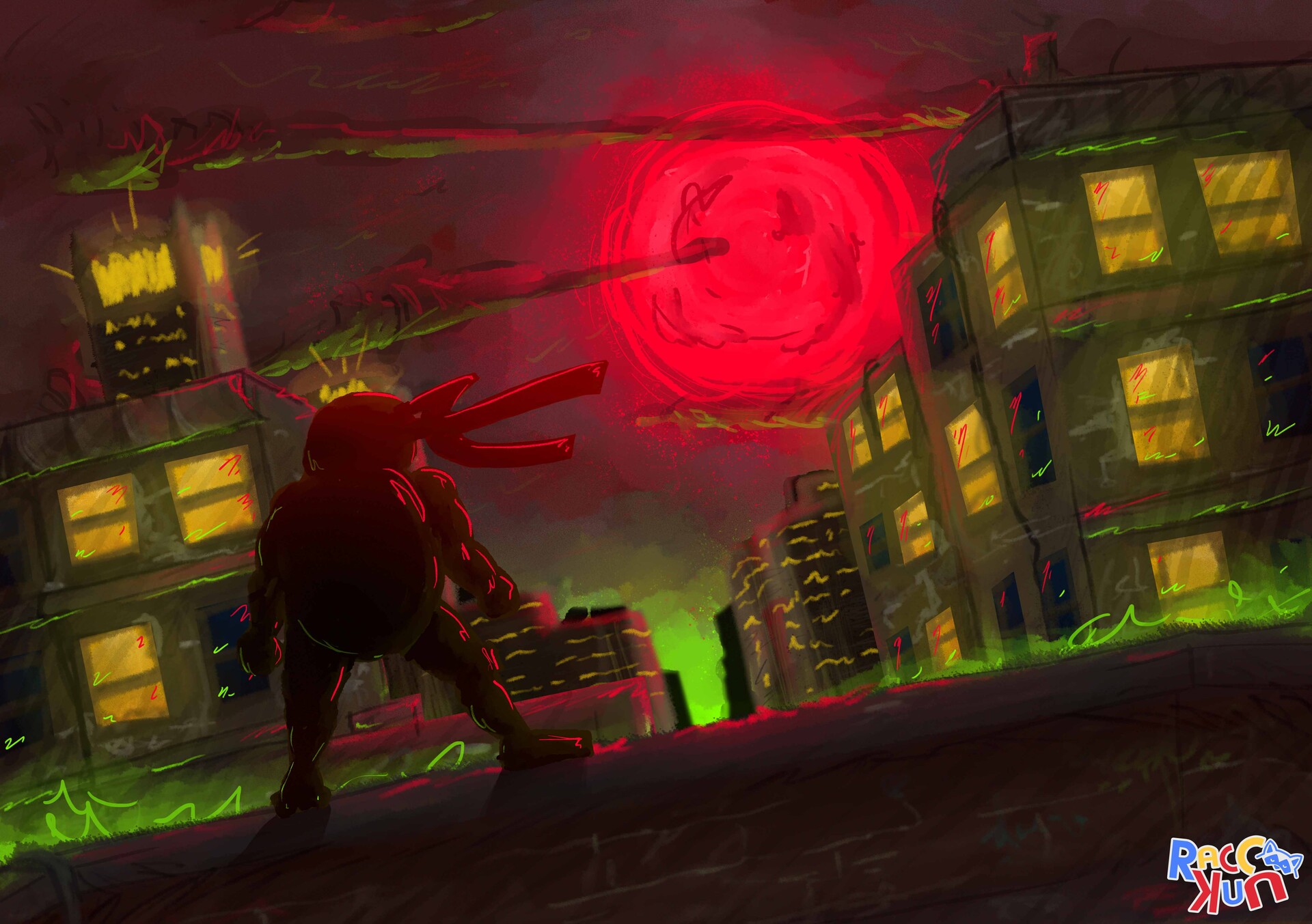 ArtStation - Teenage Mutant Ninja Turtles Fan Painting - Mutant Mayhem ...