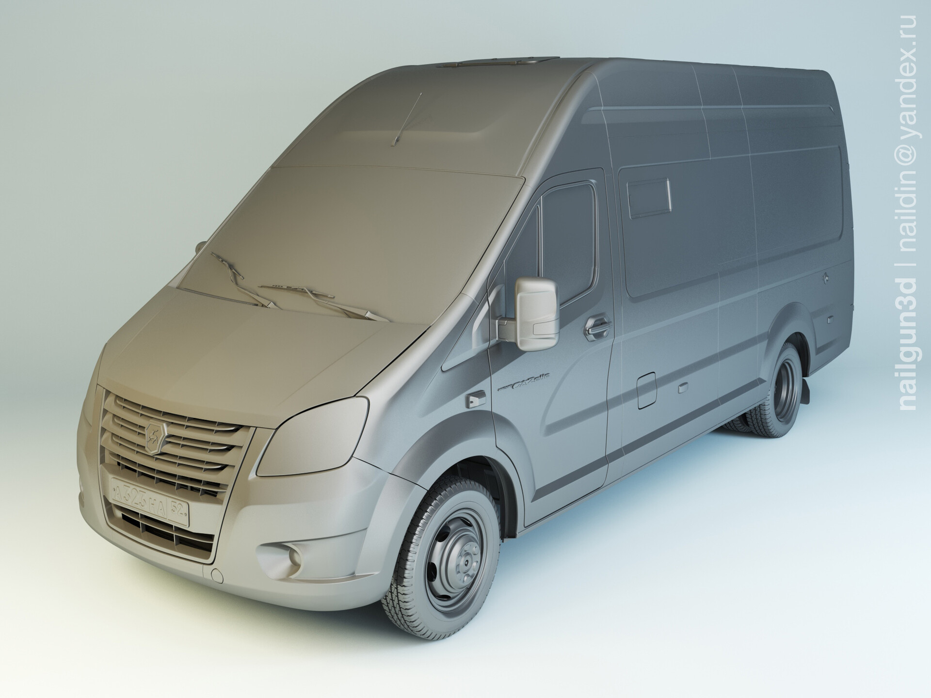 Nail Khusnutdinov - GAZ-A32R3 Gazelle Next + GAZ-A32R2 Gazelle Next