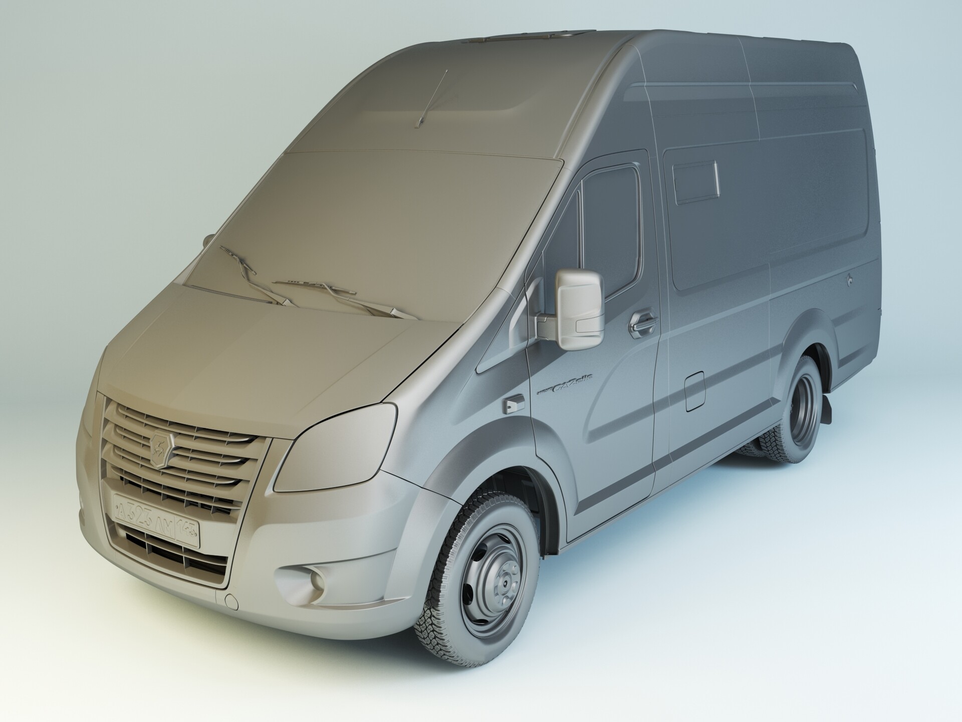 Nailgun3d _ Nail Khusnutdinov - GAZ-A32R3 Gazelle Next + GAZ-A32R2 ...