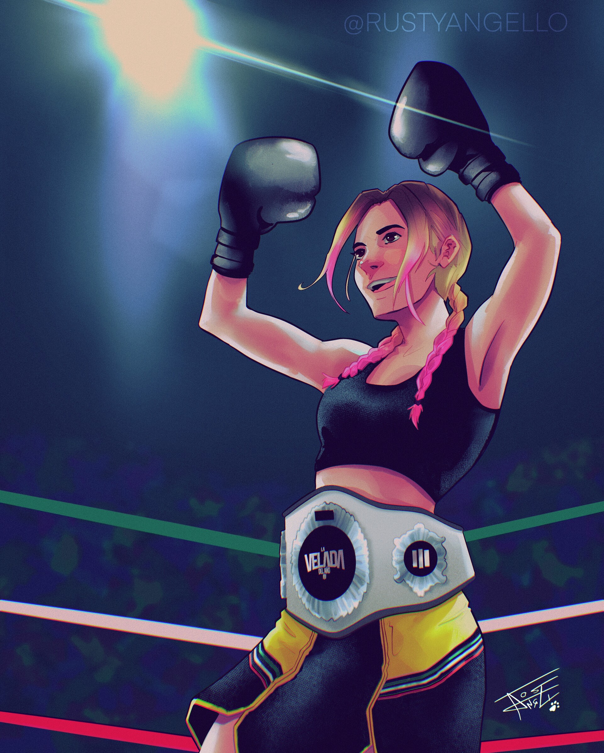 ArtStation - “Dos veces en una noche” Rivers GG