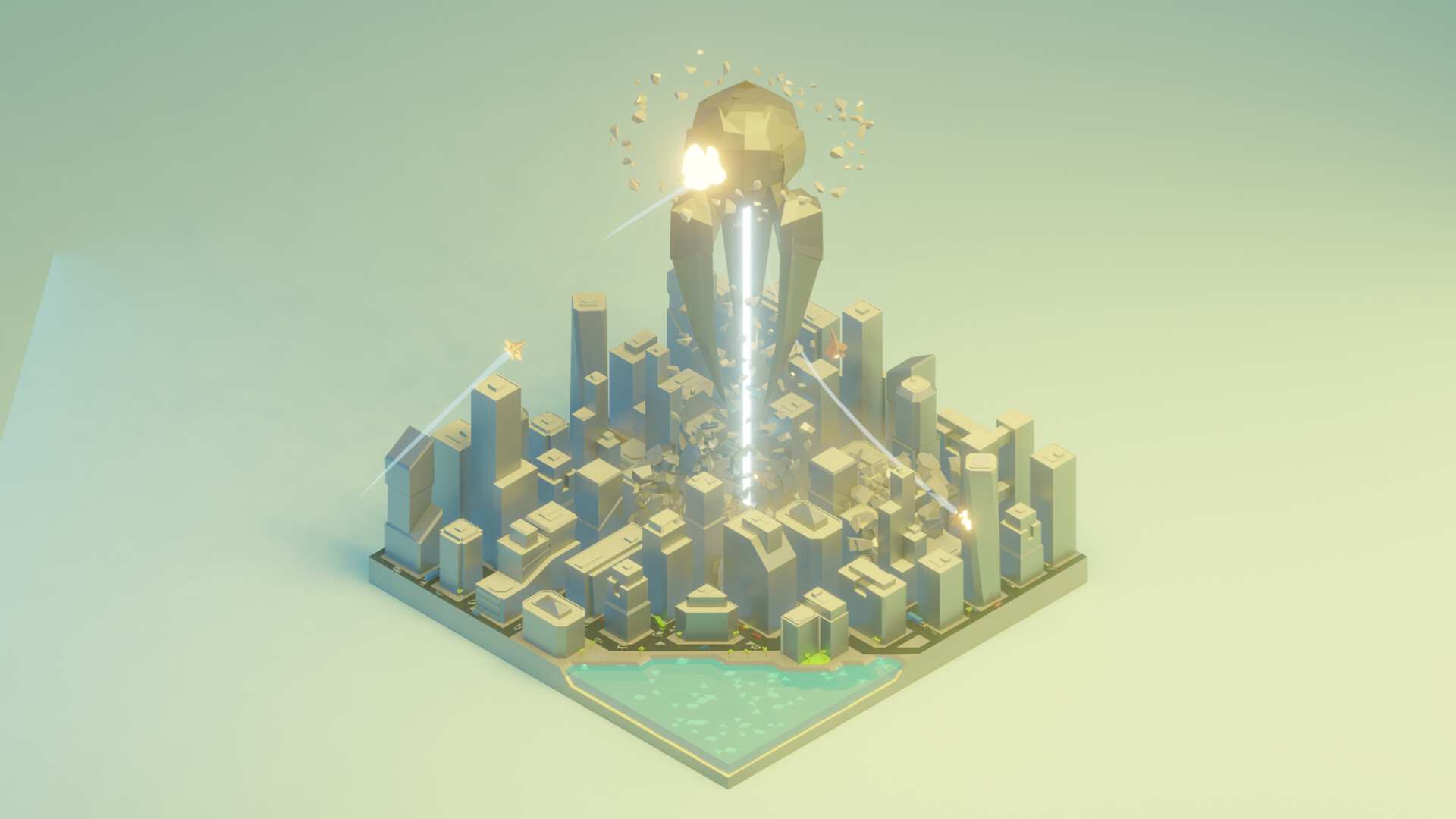 ArtStation - World Engine Scene