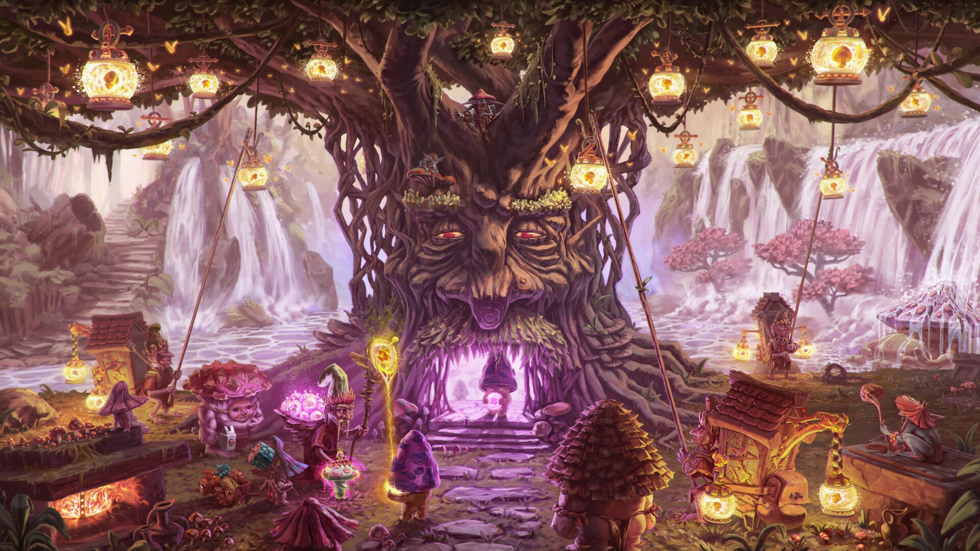 ArtStation - The Ancient Balete Tree's Tribe
