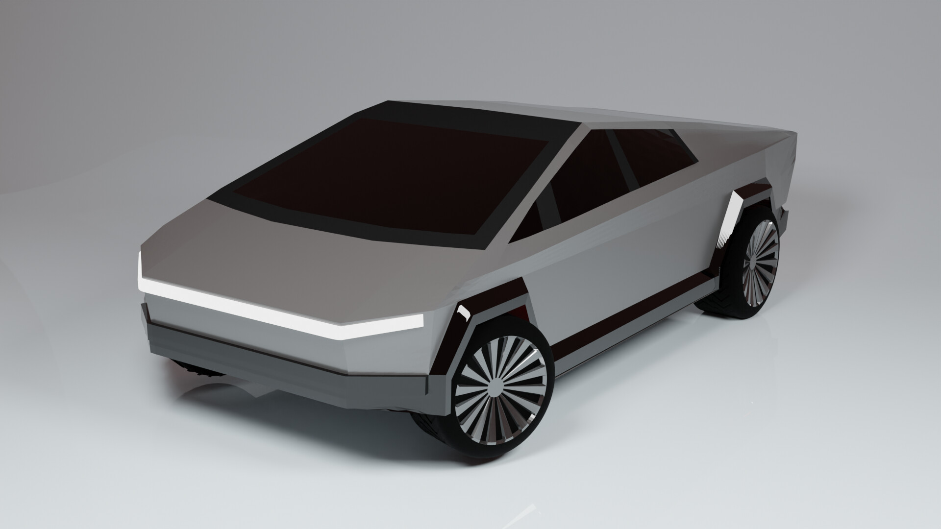 ArtStation - Tesla Cybertruck Modeling