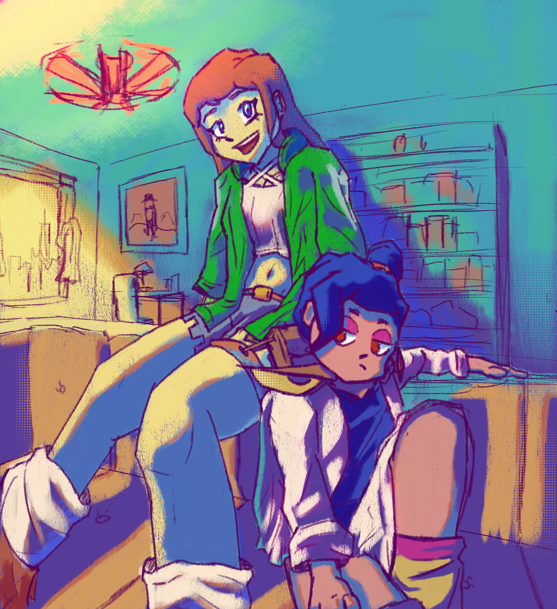 ArtStation - Filoras and Fuku Potrait