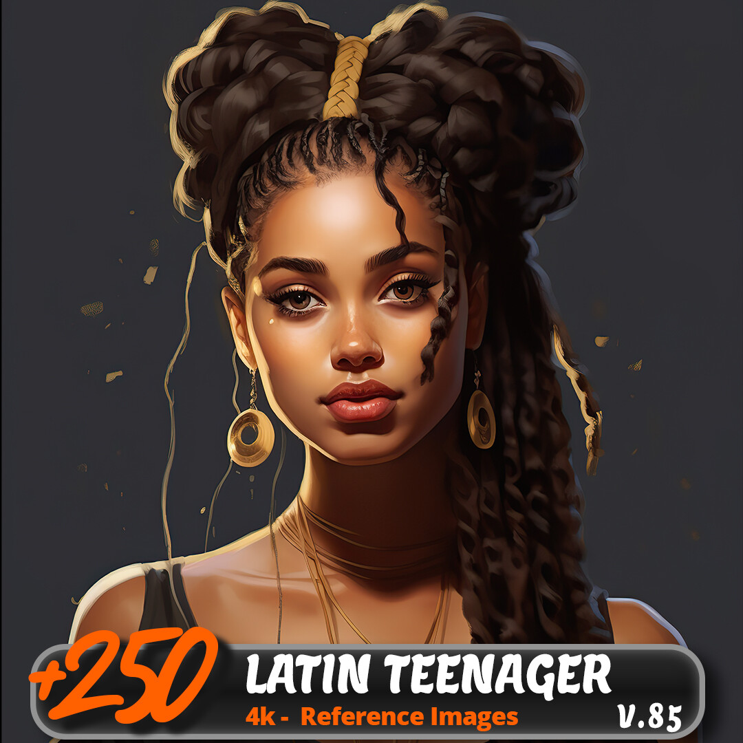 ArtStation - LATIN TEENAGER VOL.85/ 4K/ Reference Image