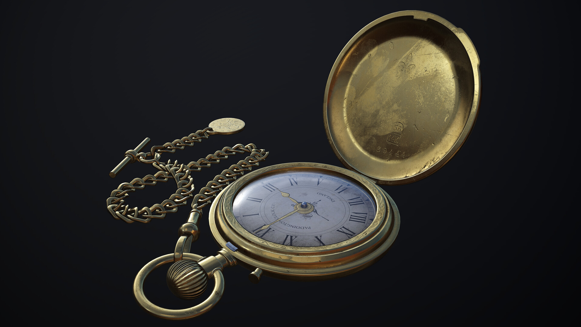 ArtStation - Antique Pocket Watch