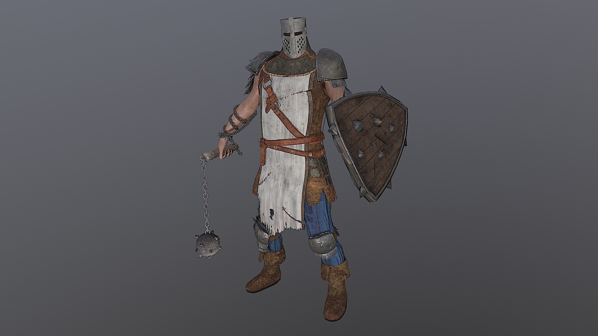 ArtStation - Conqueror(For Honor) 3d modeling