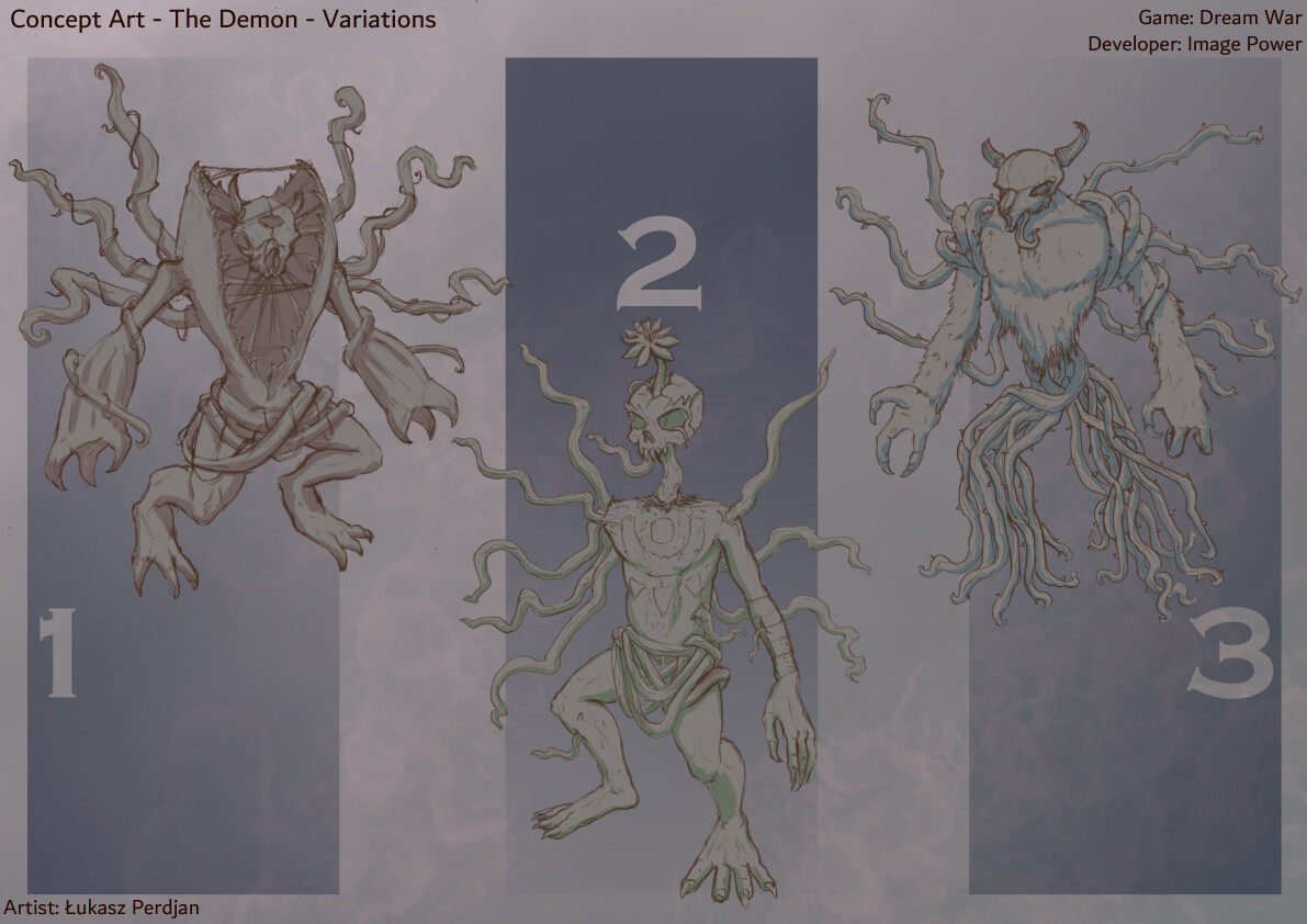 ArtStation - The Demon Variations