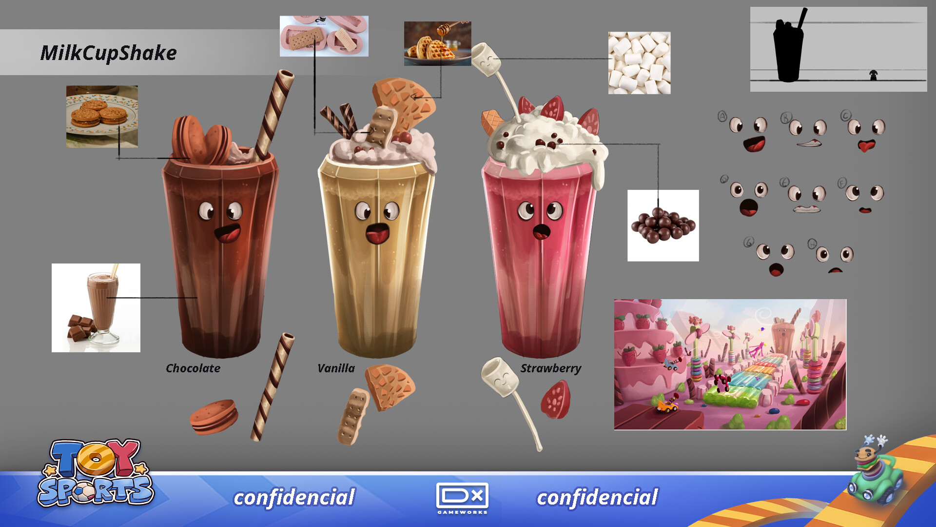 ArtStation - Milk Cup Shake Concept - Toy Sports