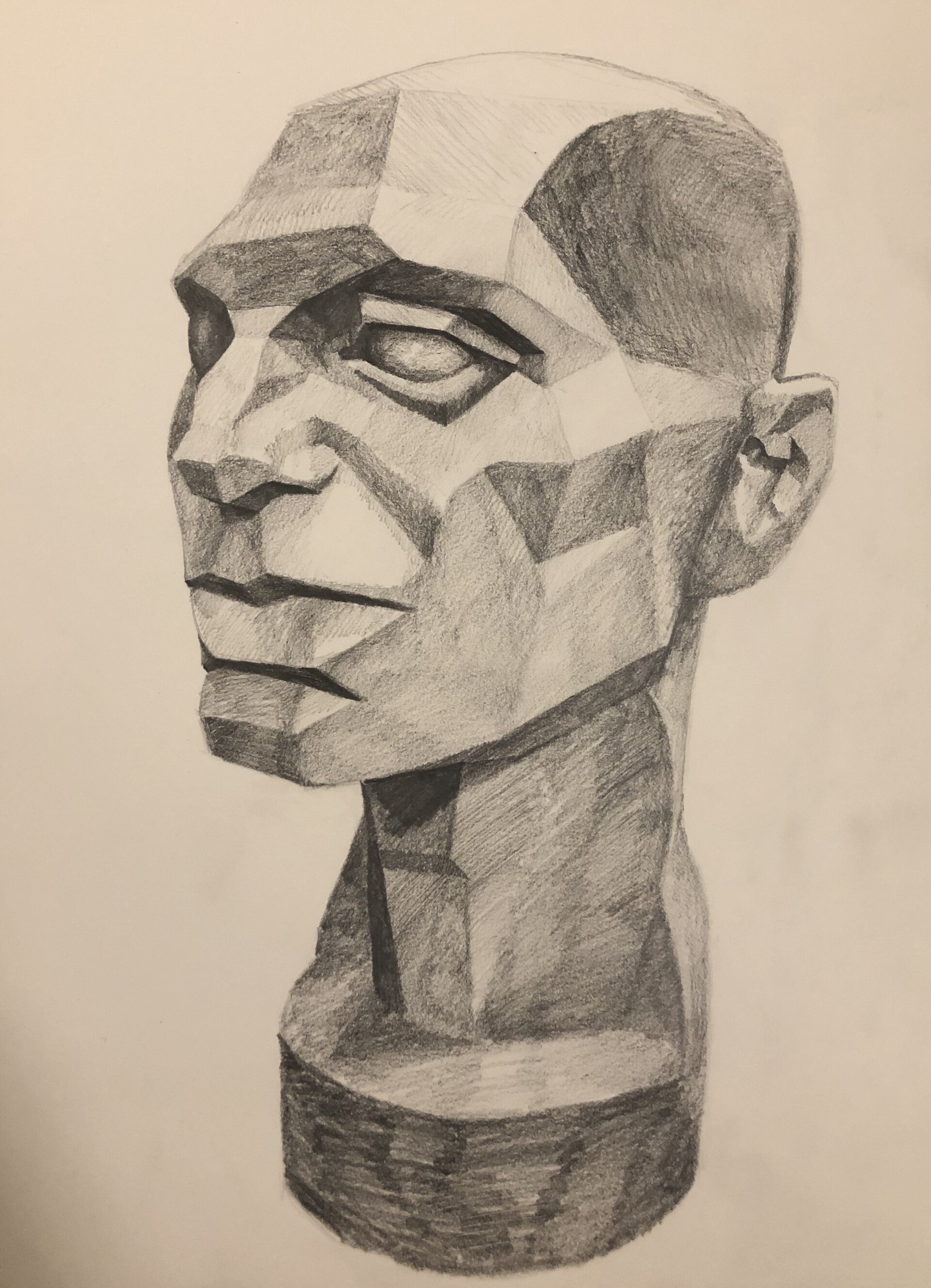 ArtStation - 3D printed face 3/4