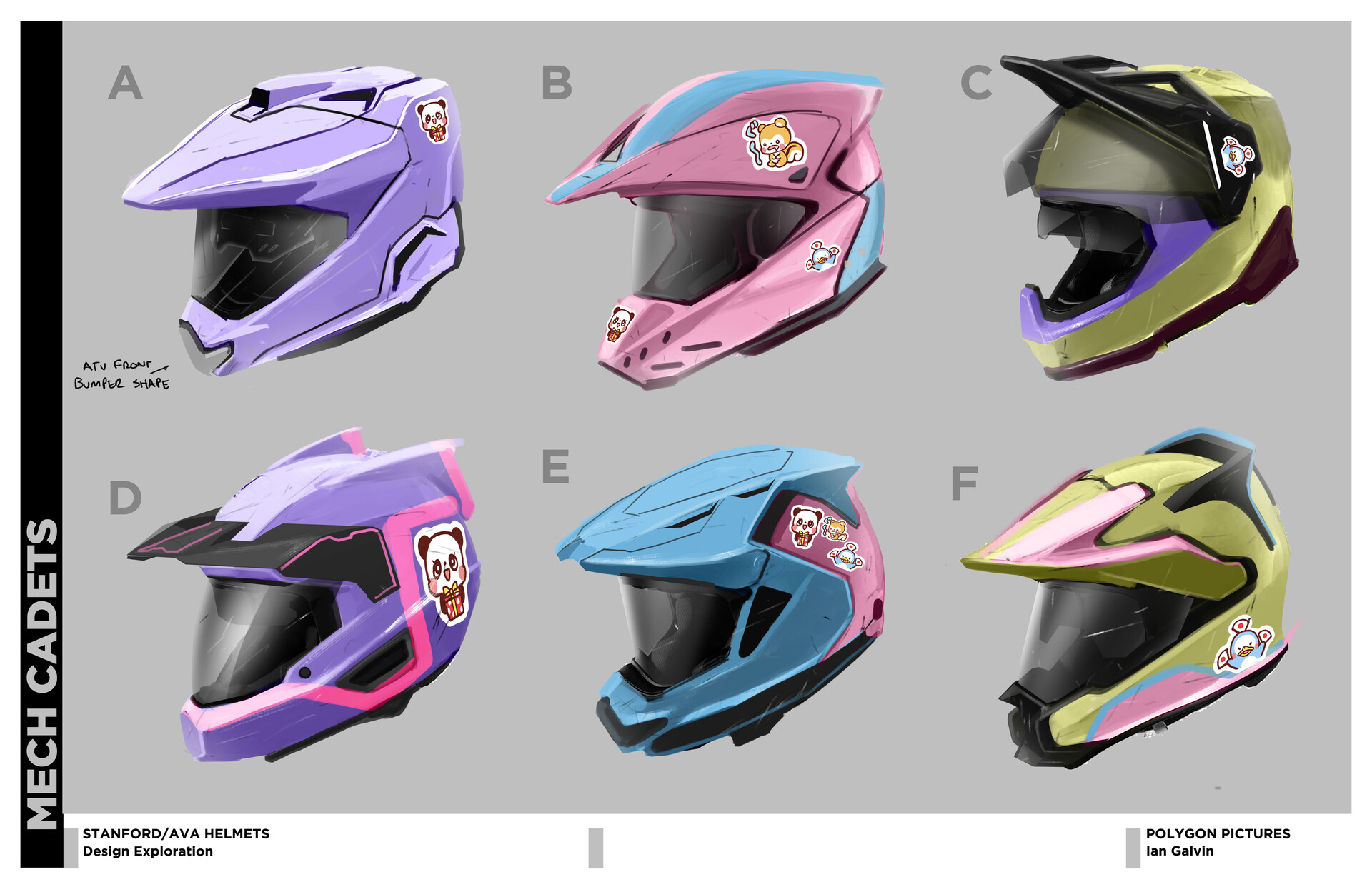 Ian Galvin - MECH CADETS Main Character Props