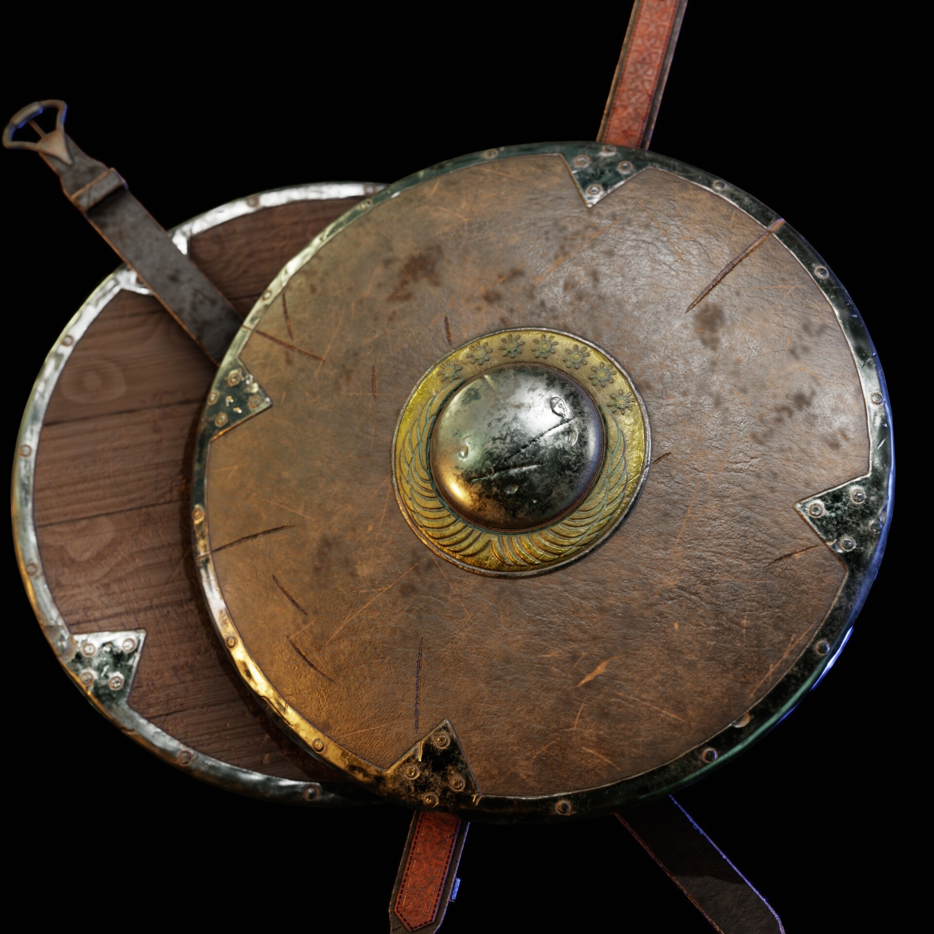ArtStation - Boromir's Shield